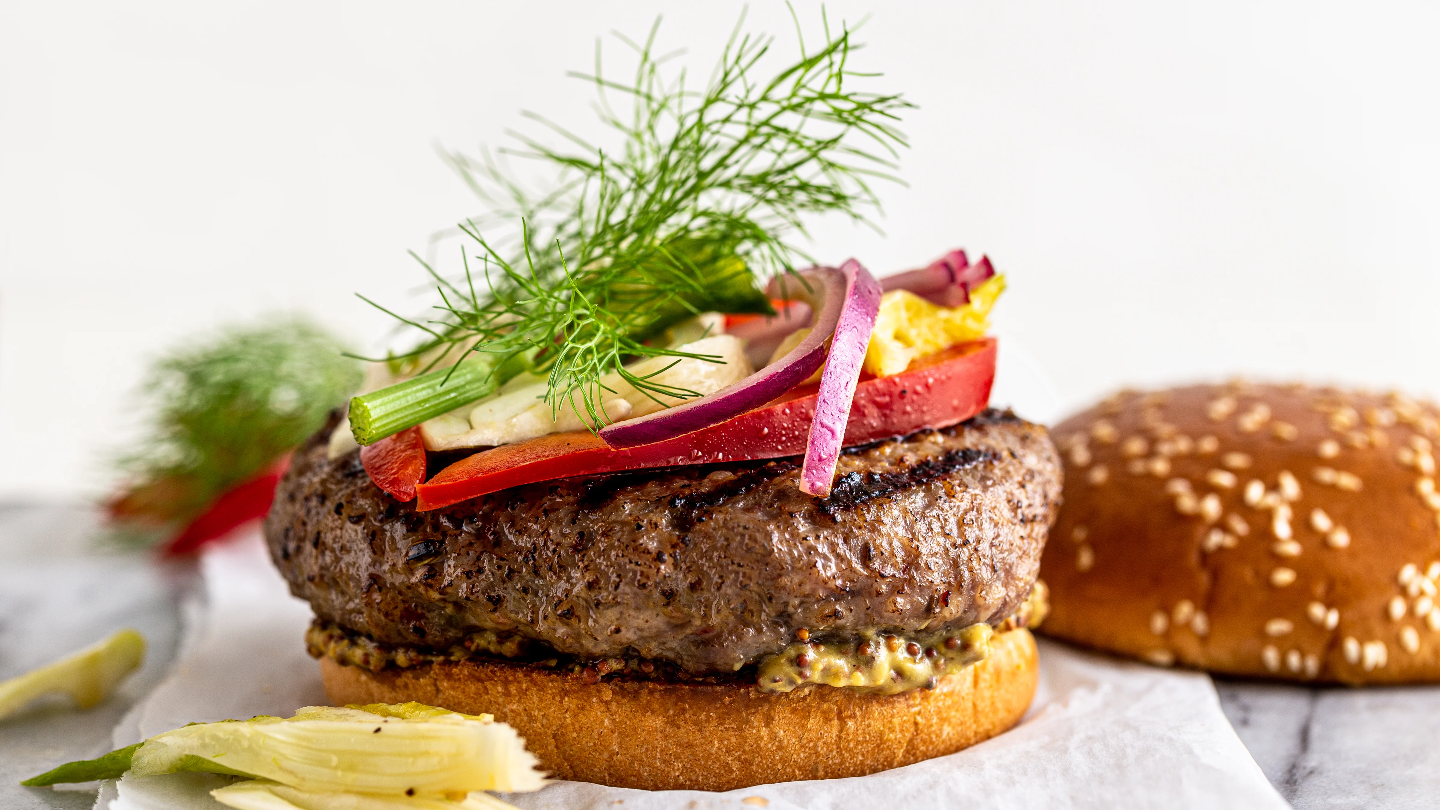 Deluxe Sausage Burger