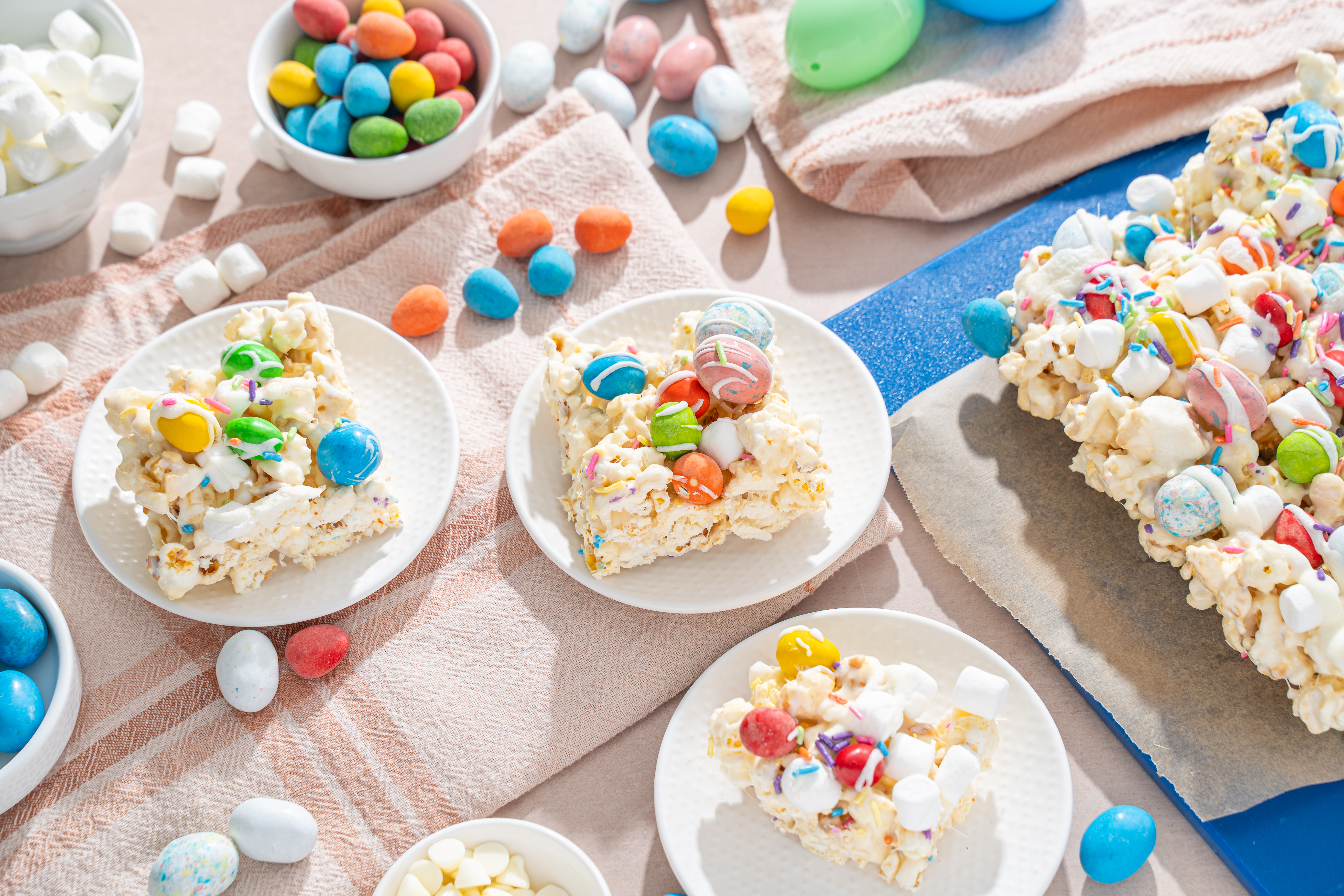Spring Popcorn Bars