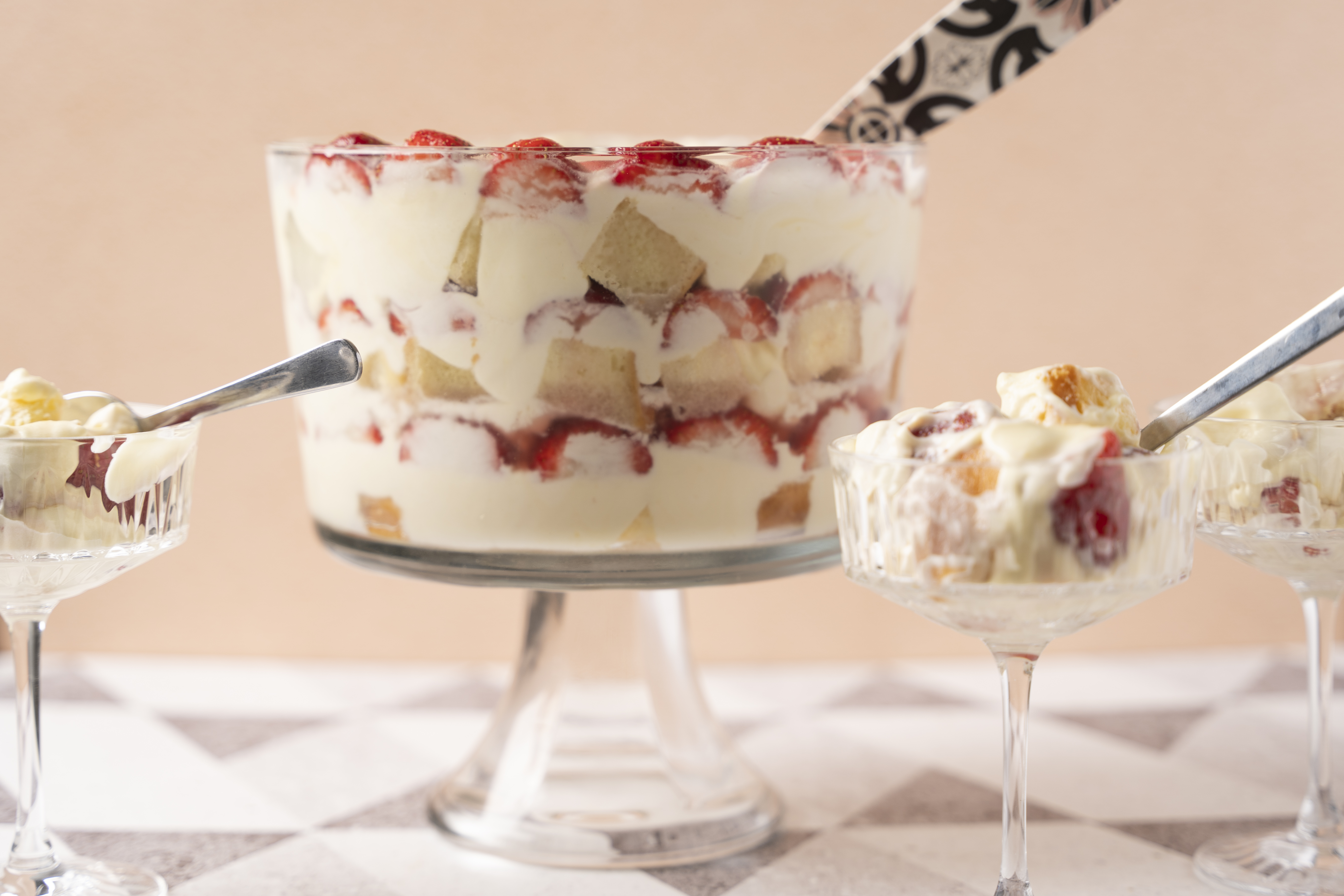 Sweet Strawberry Trifle