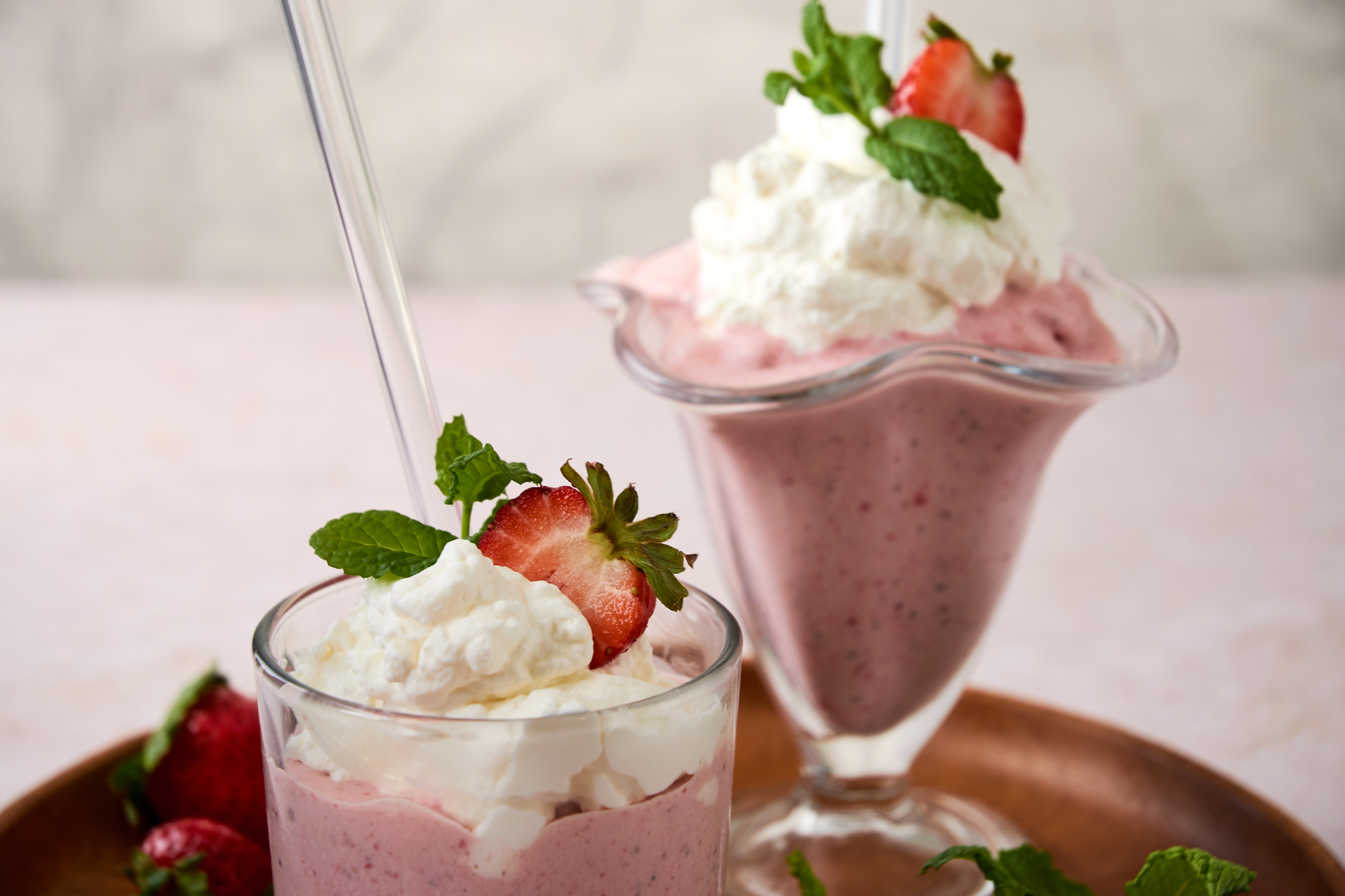 Strawberries & Cream Shake