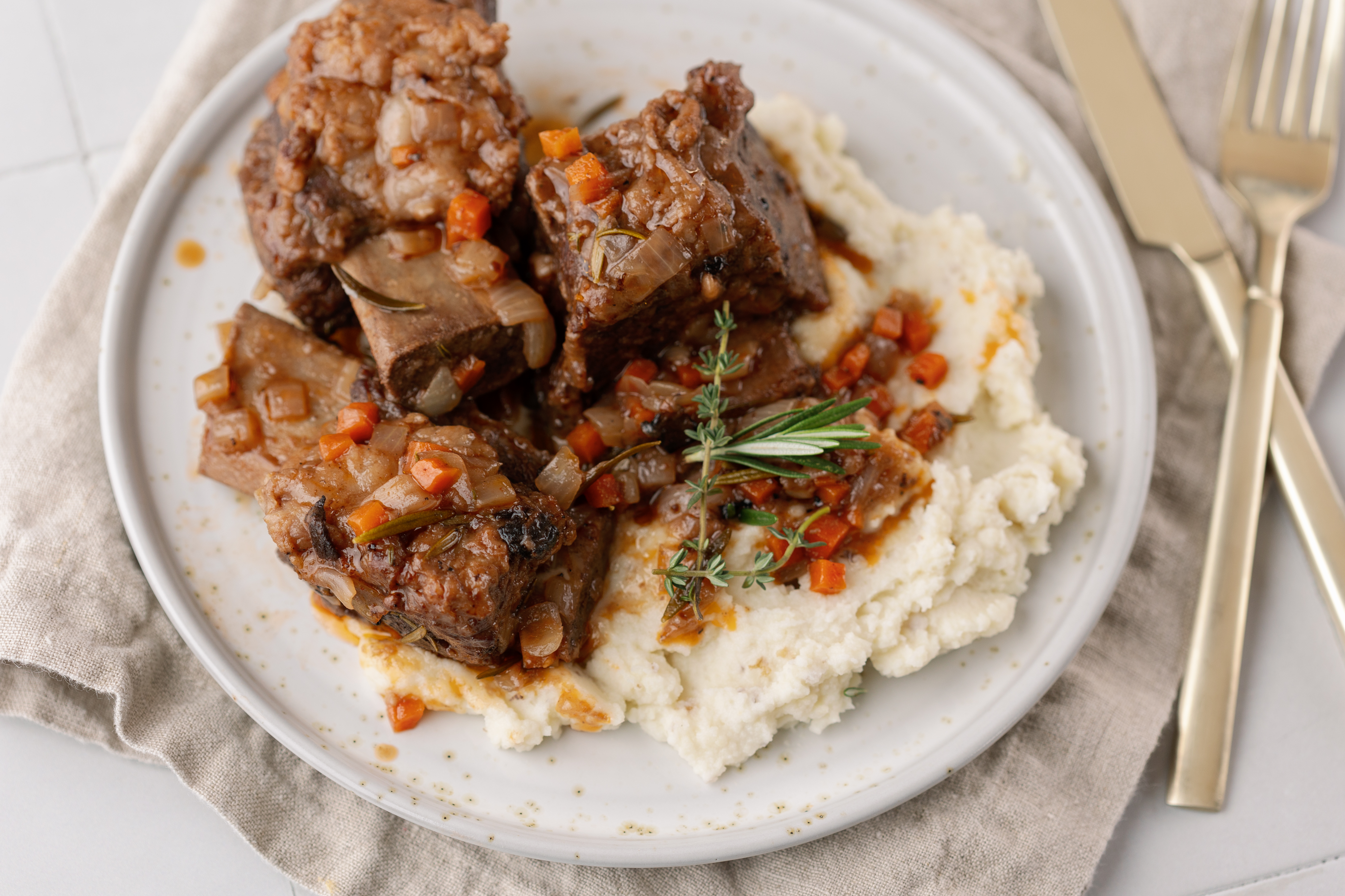 Homemade Braised Short Ribs