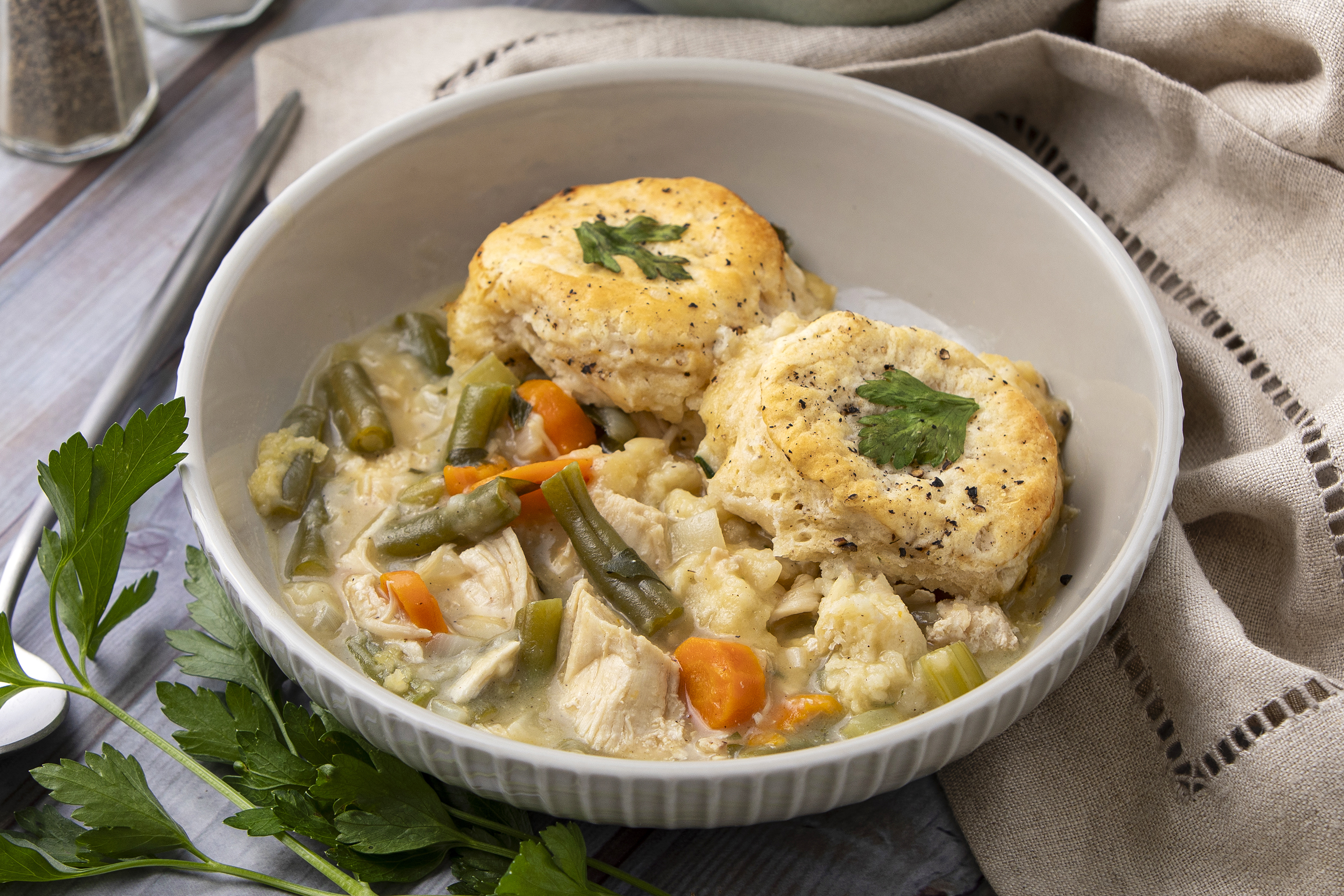 Famous Biscuit Pot Pie