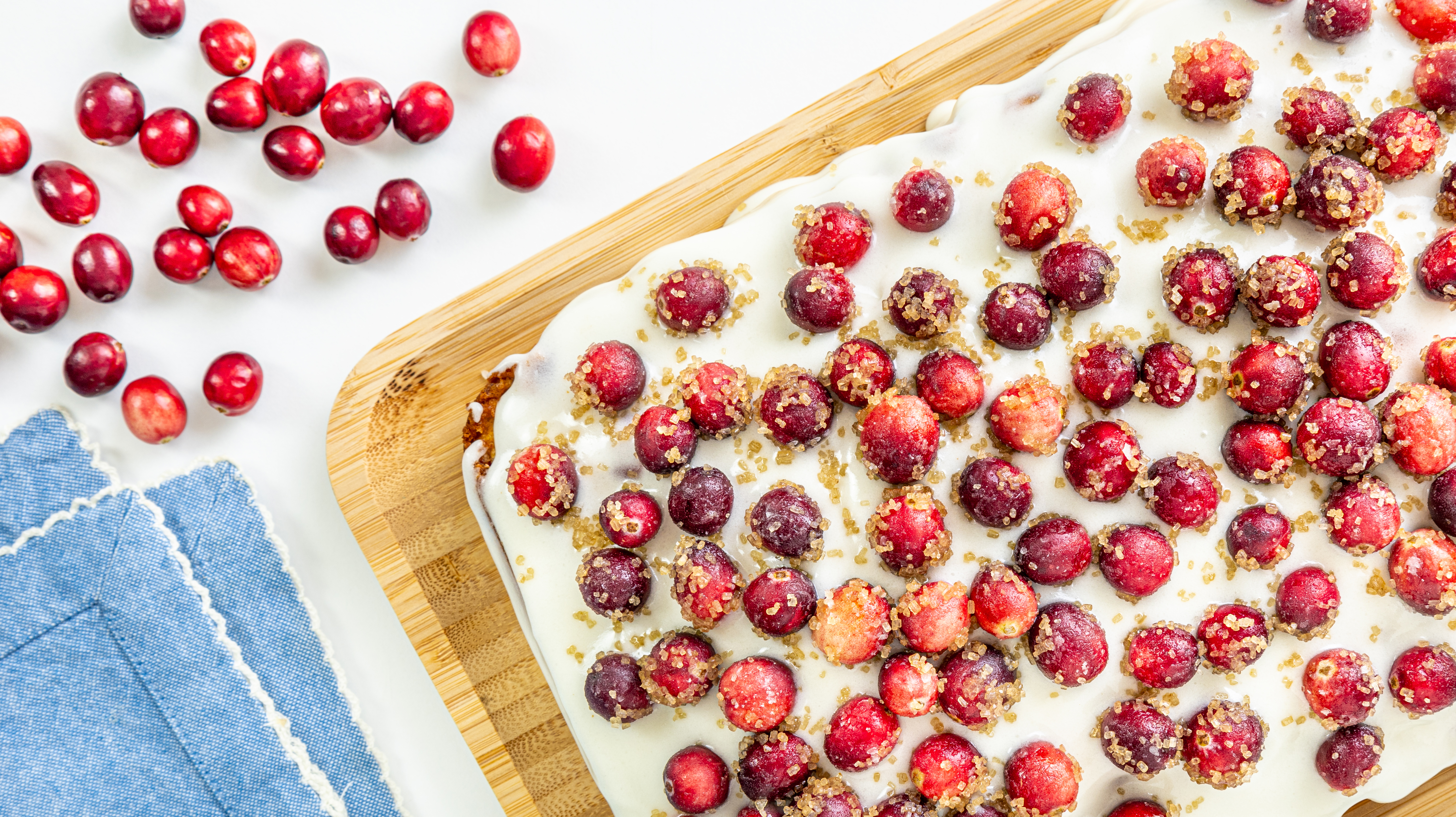 Cranberry Season Cake