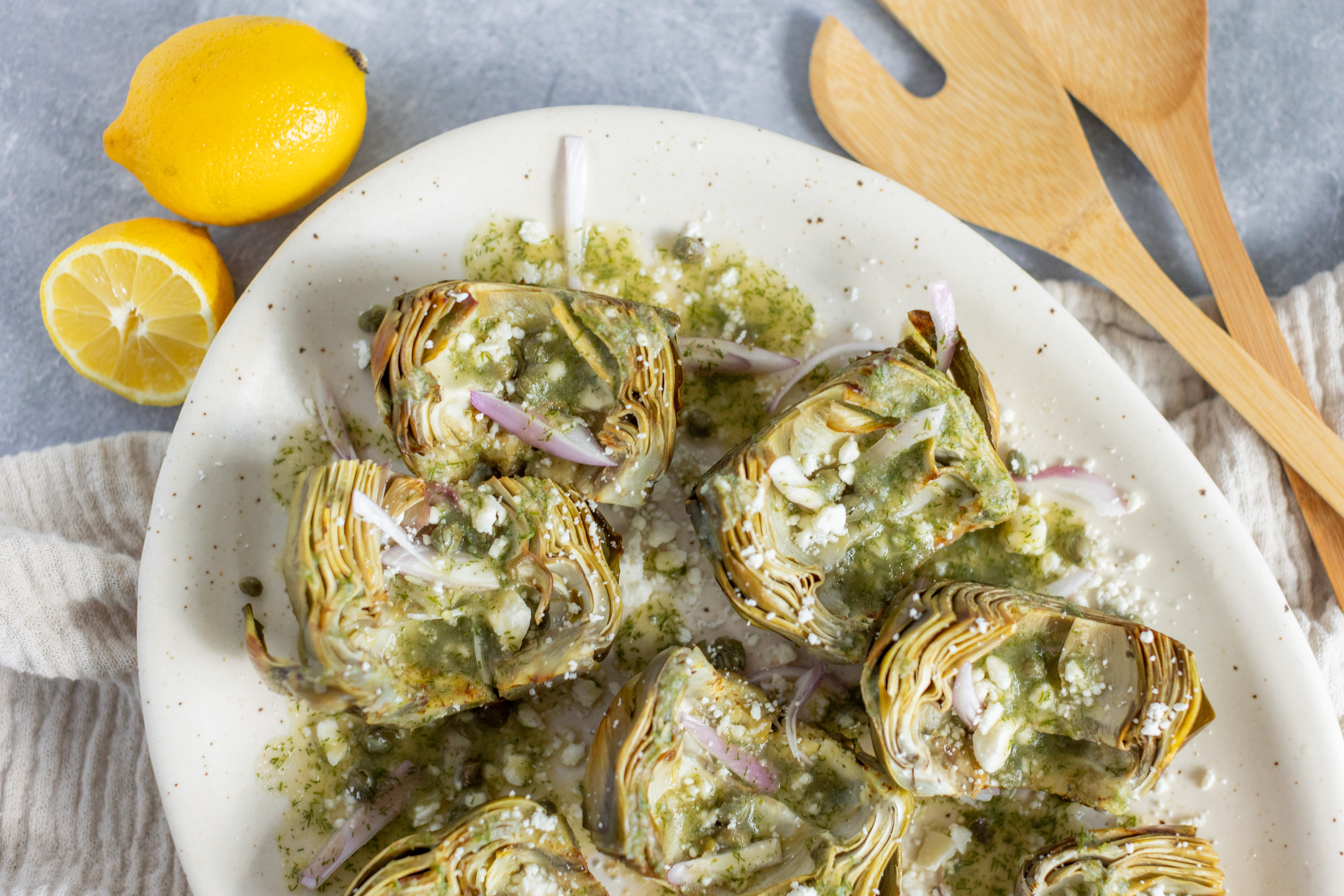 Easy Roasted Artichokes