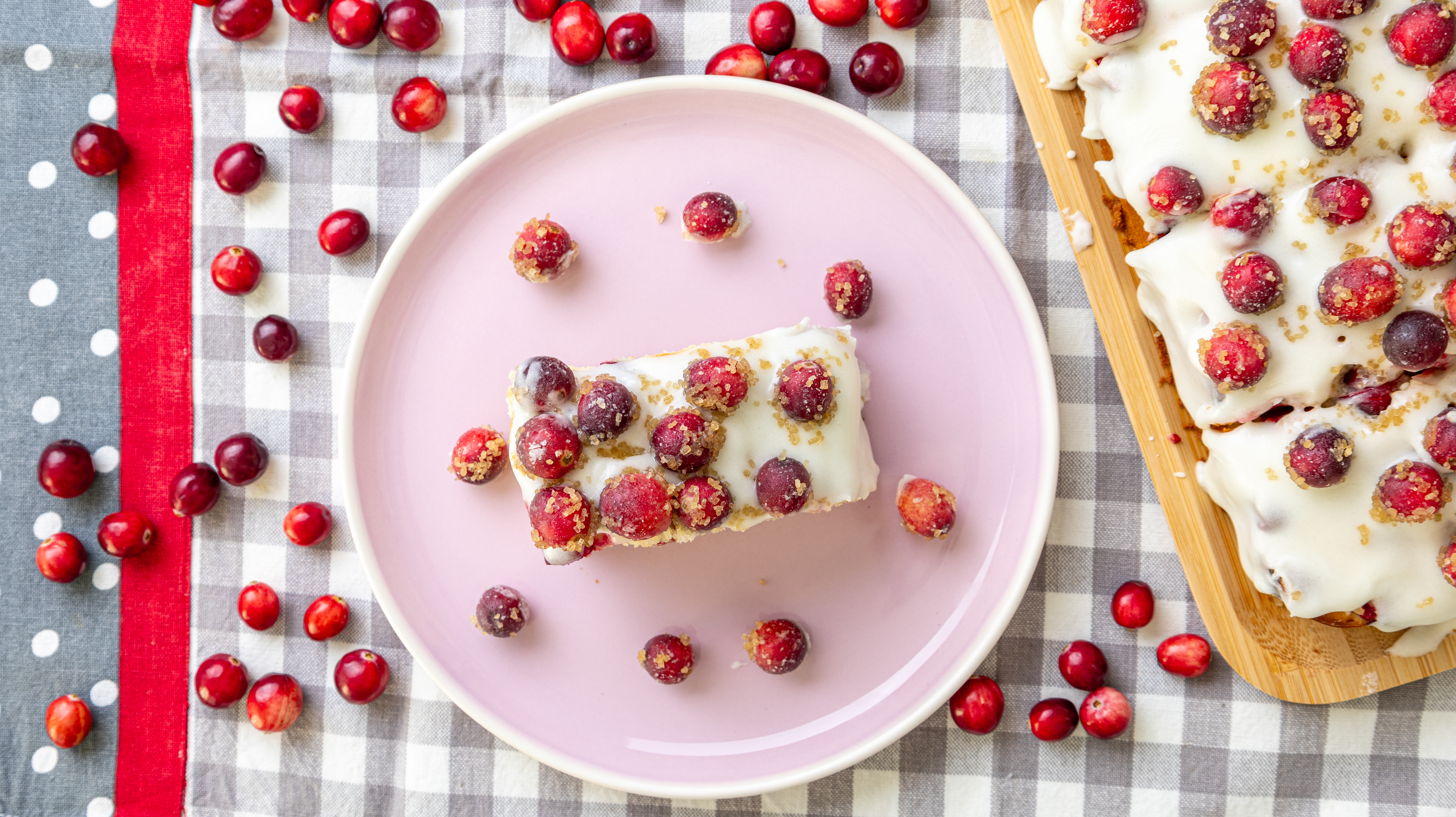 Cranberry Season Cake