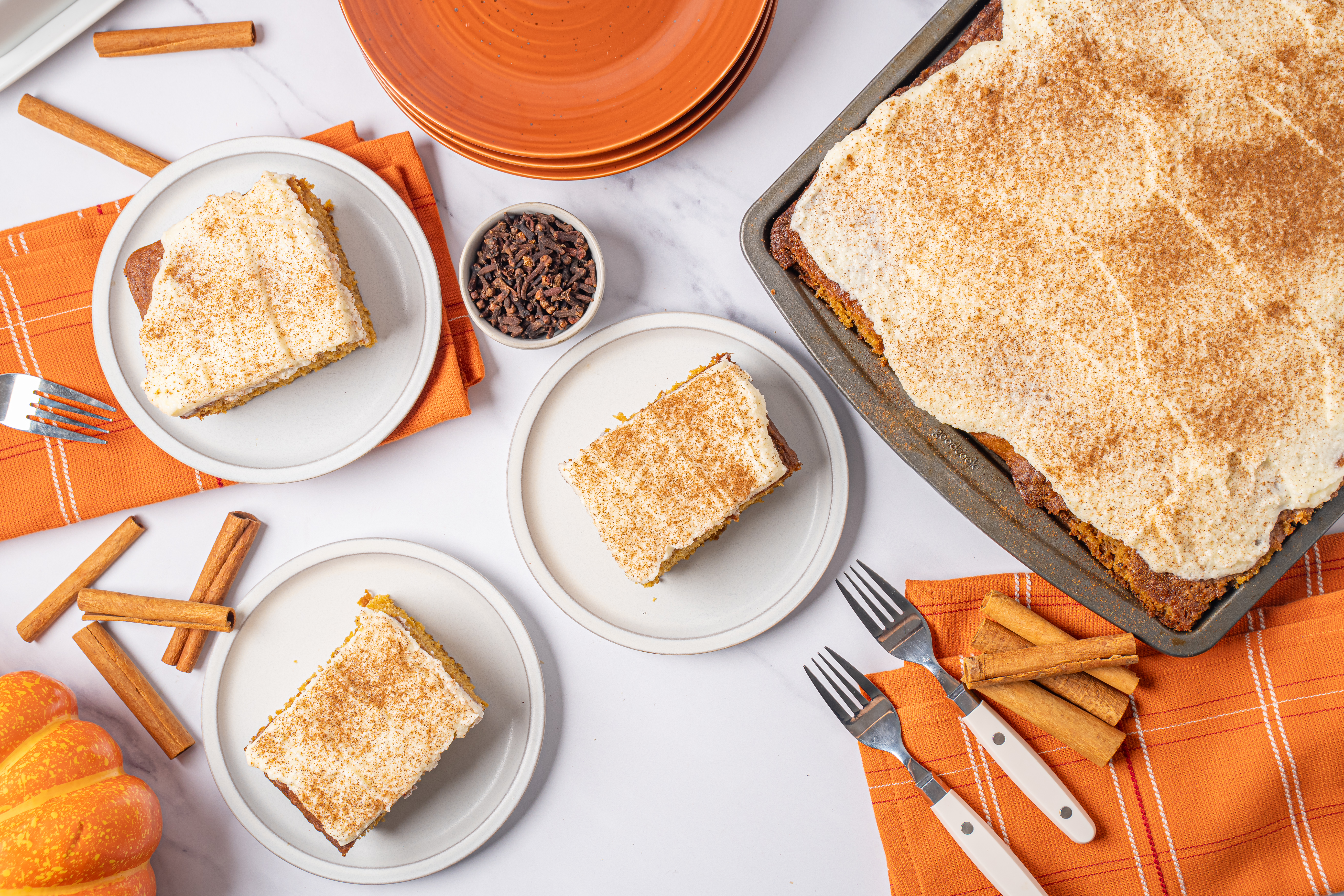Thanksgiving Texas Sheet Cake