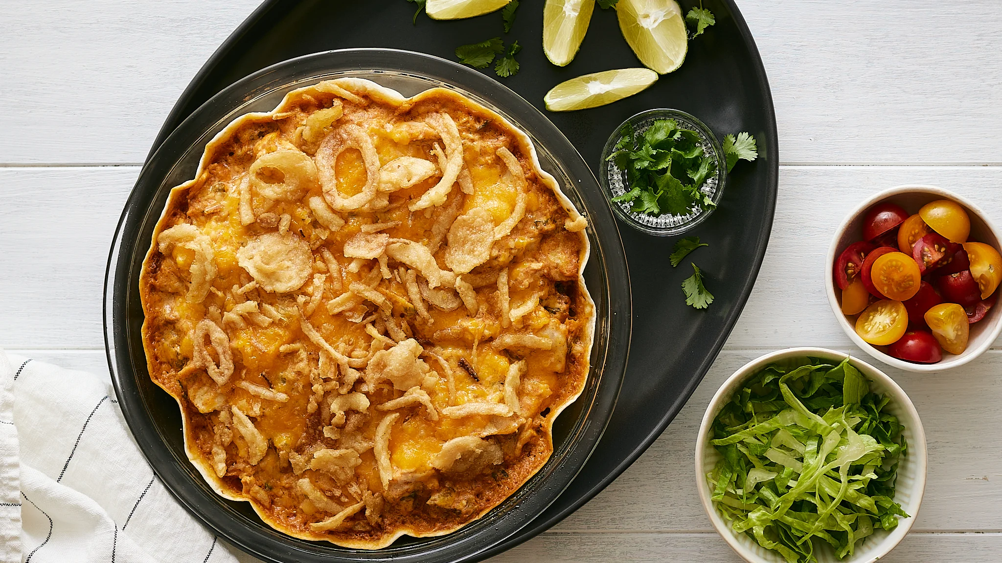 Fast Chicken Tortilla Casserole
