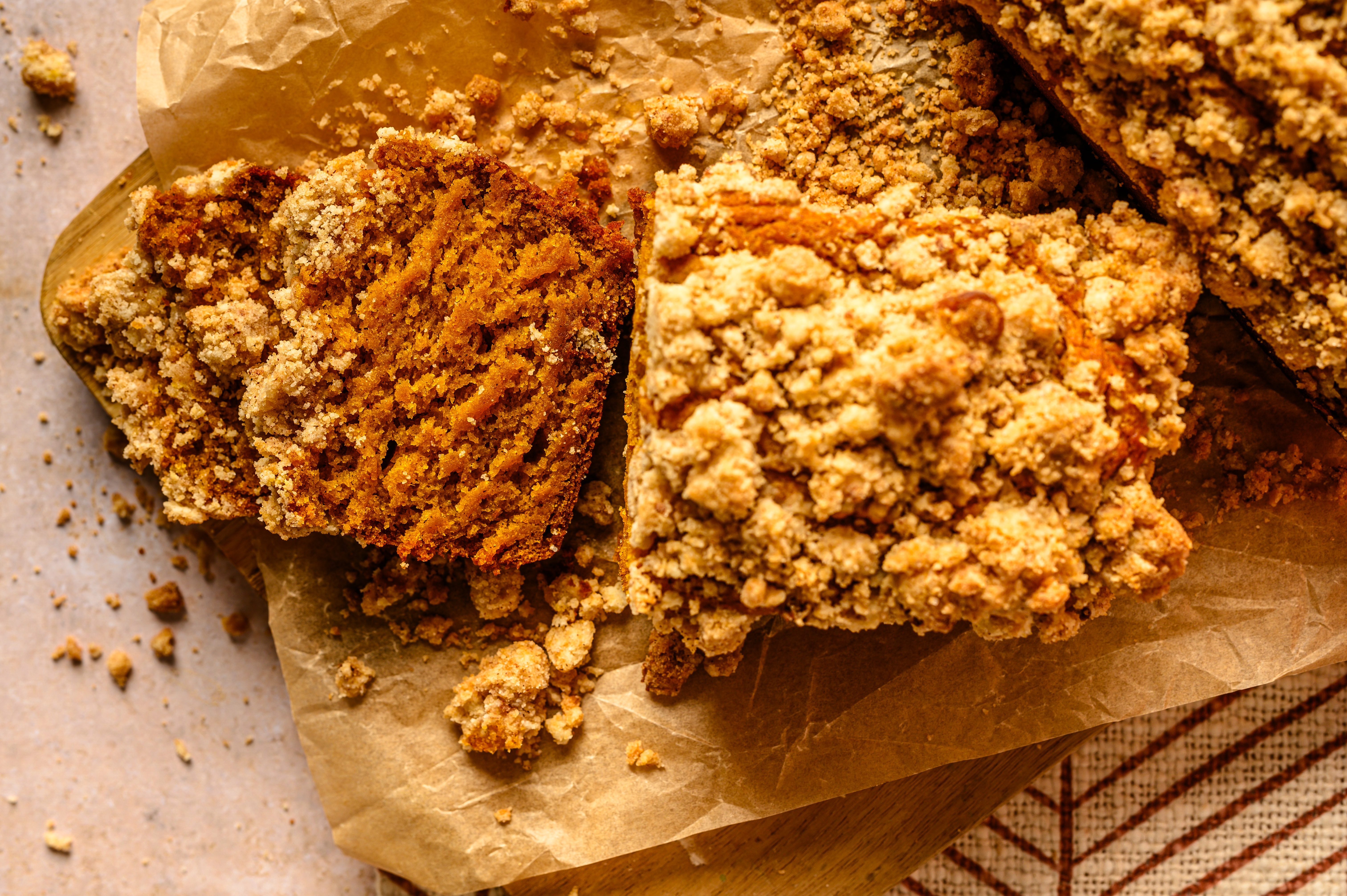 Pumpkin Crumble Bread