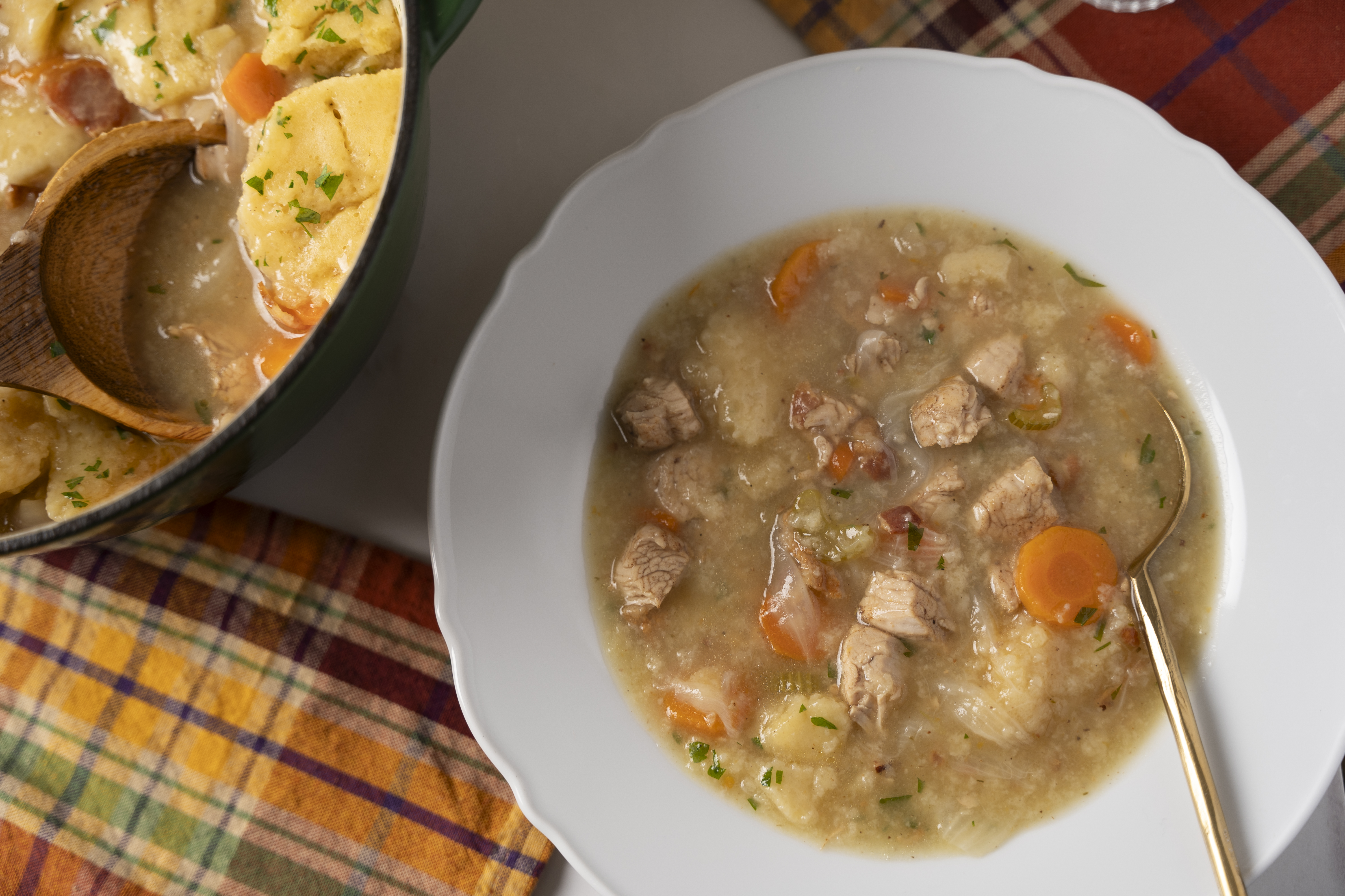 Thanksgiving Dumpling Stew
