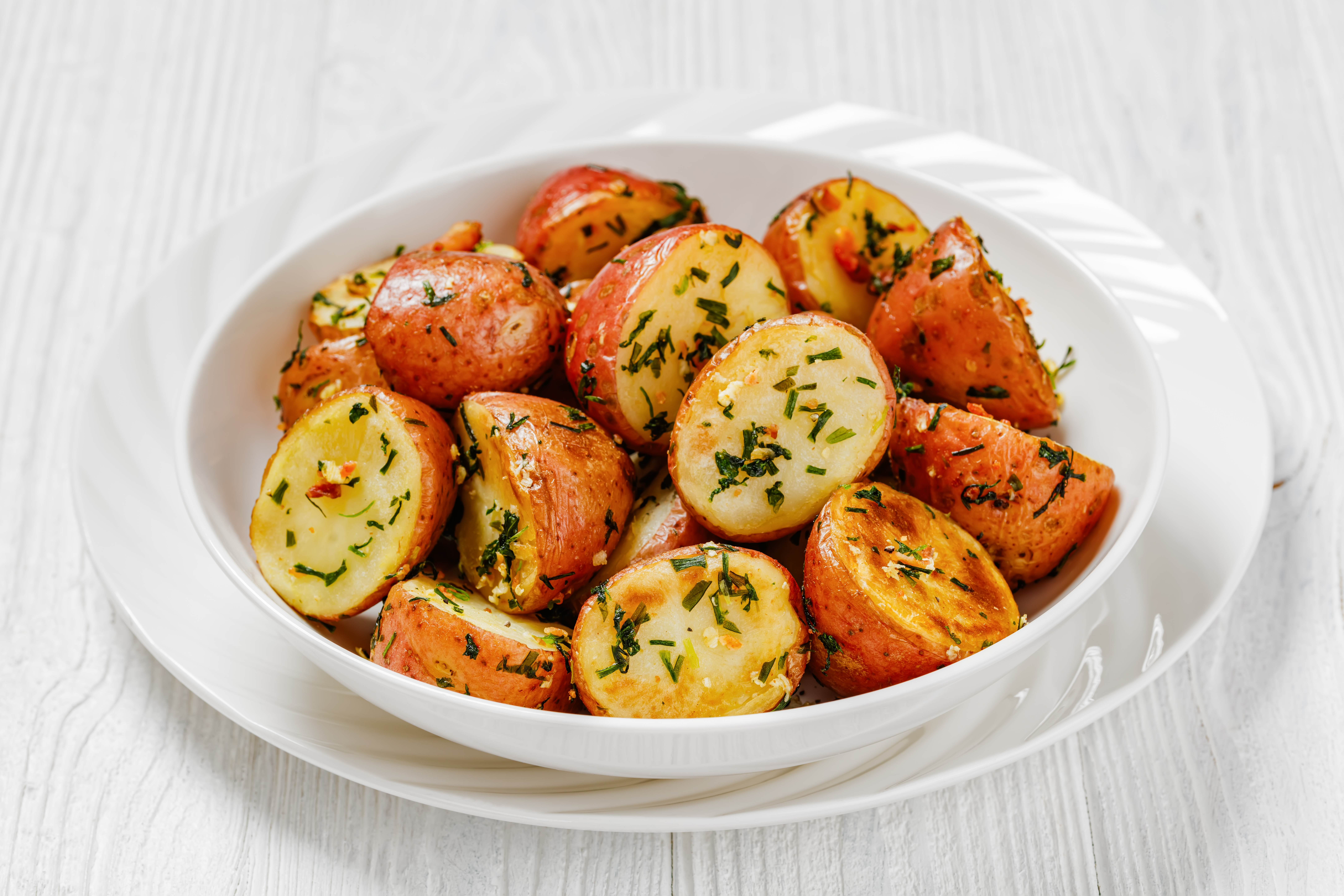The Perfect Garlic Potatoes
