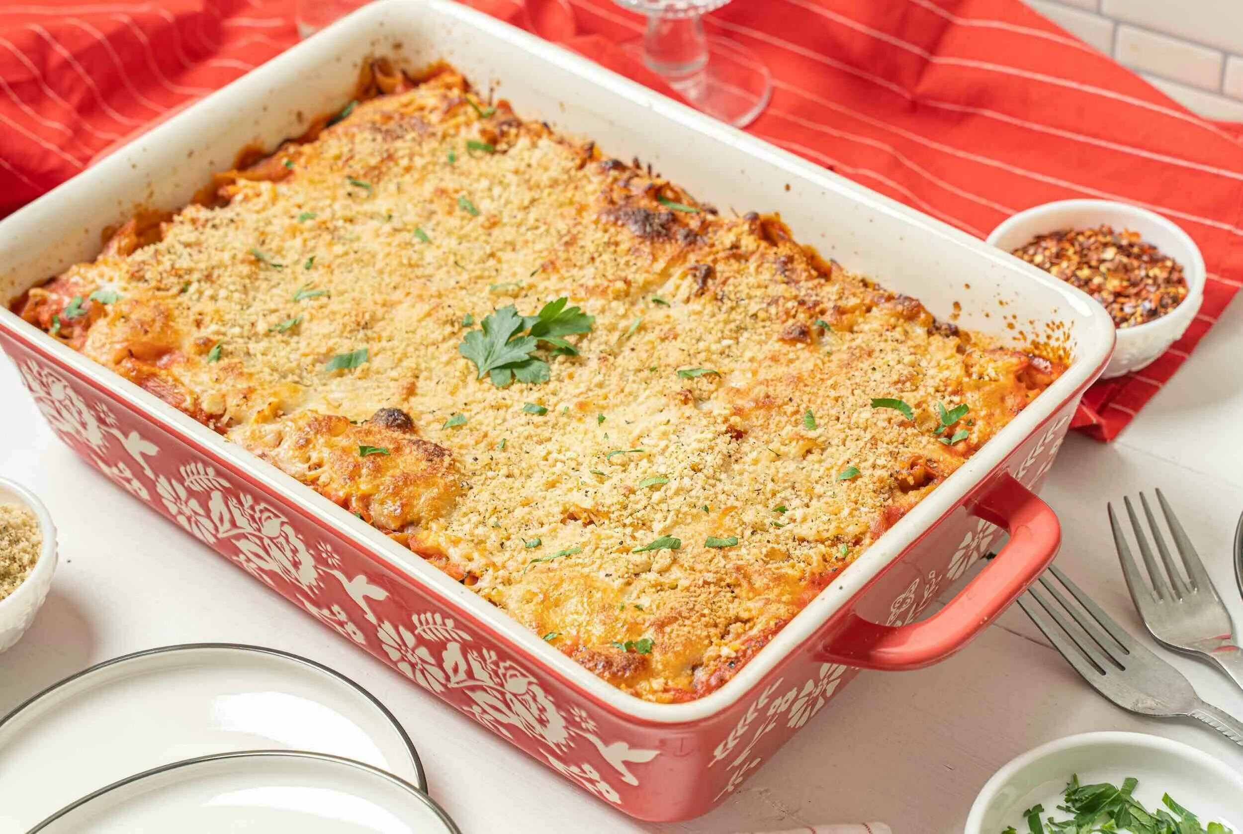 Dump and Bake Chicken Parmesan