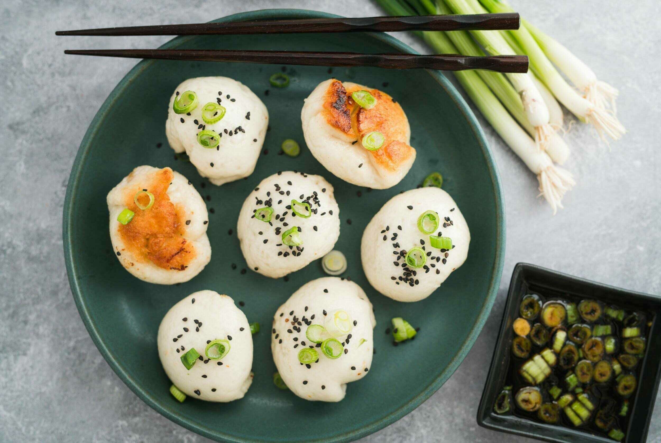 Pan-Fried Pork Buns