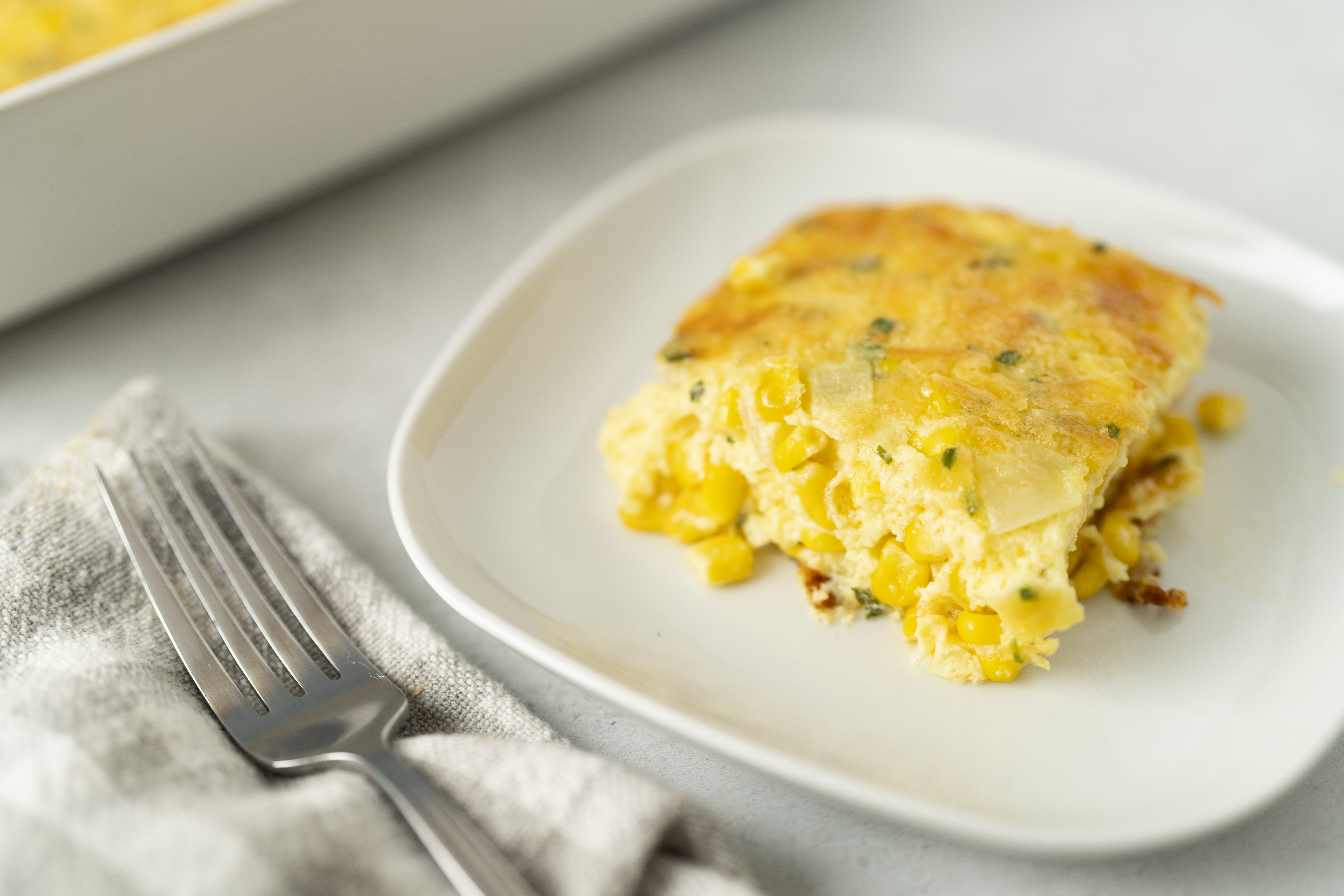 3 Cheese Corn Pudding