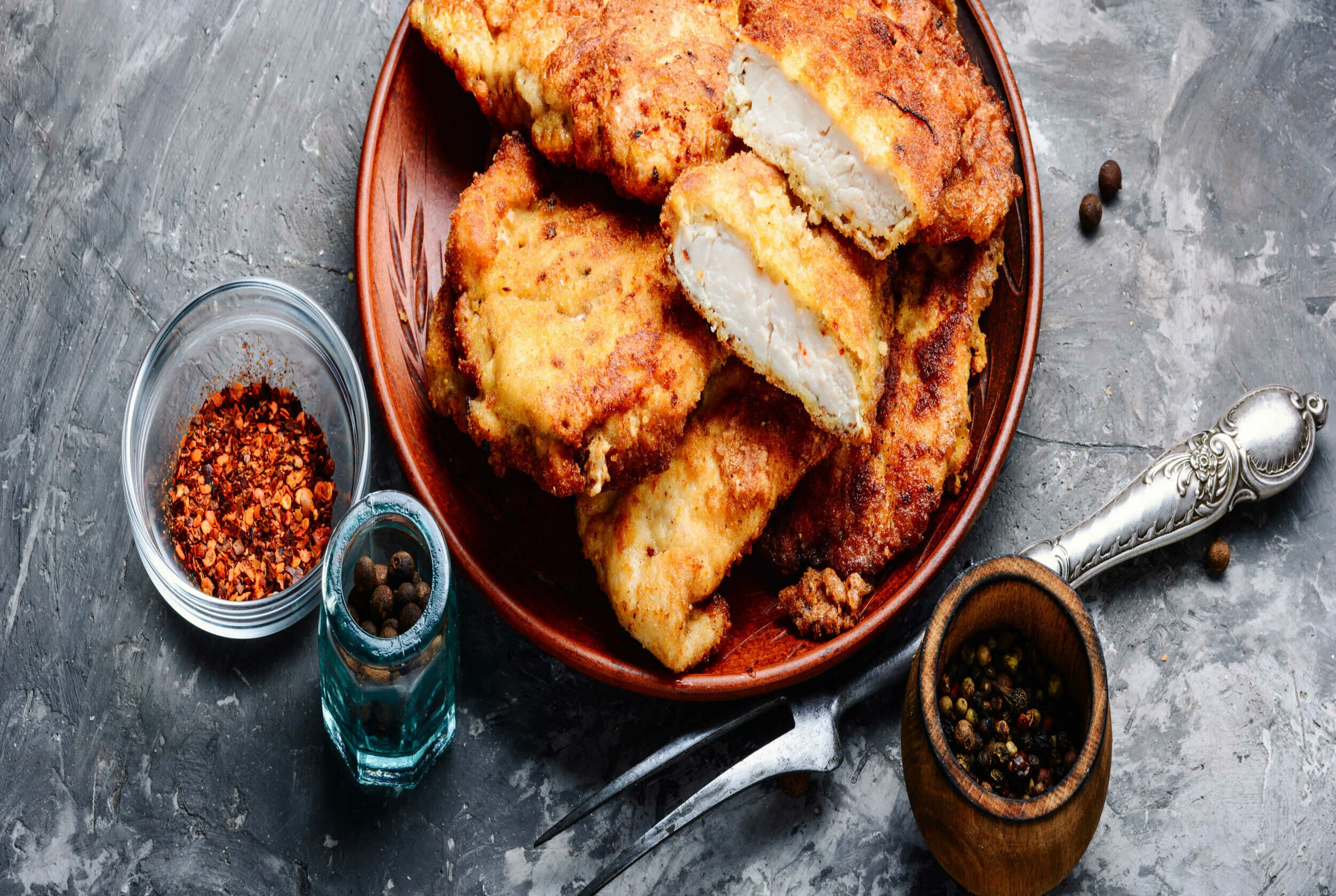 Crispy Chicken Schnitzel