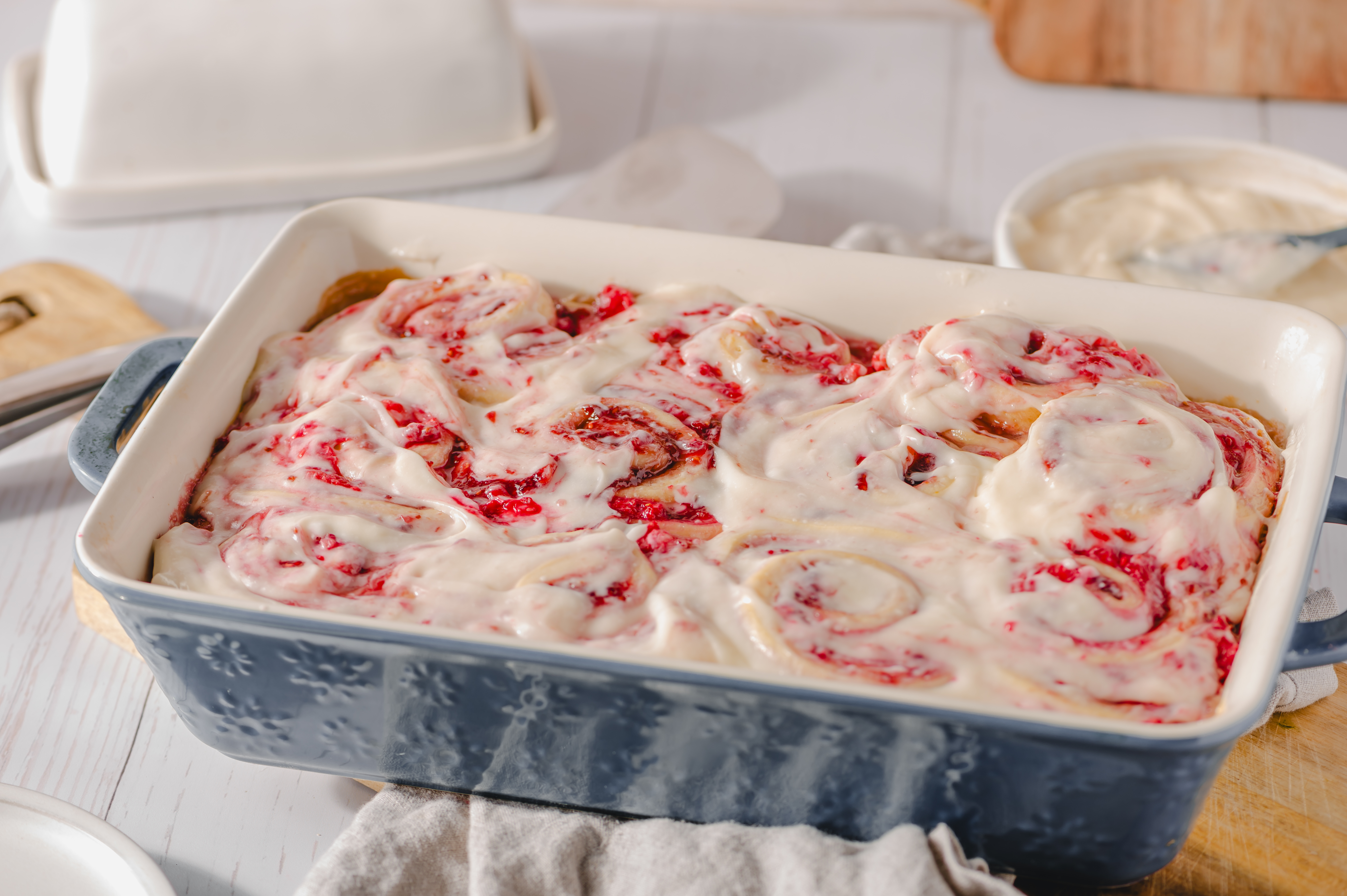 Berry Breakfast Buns