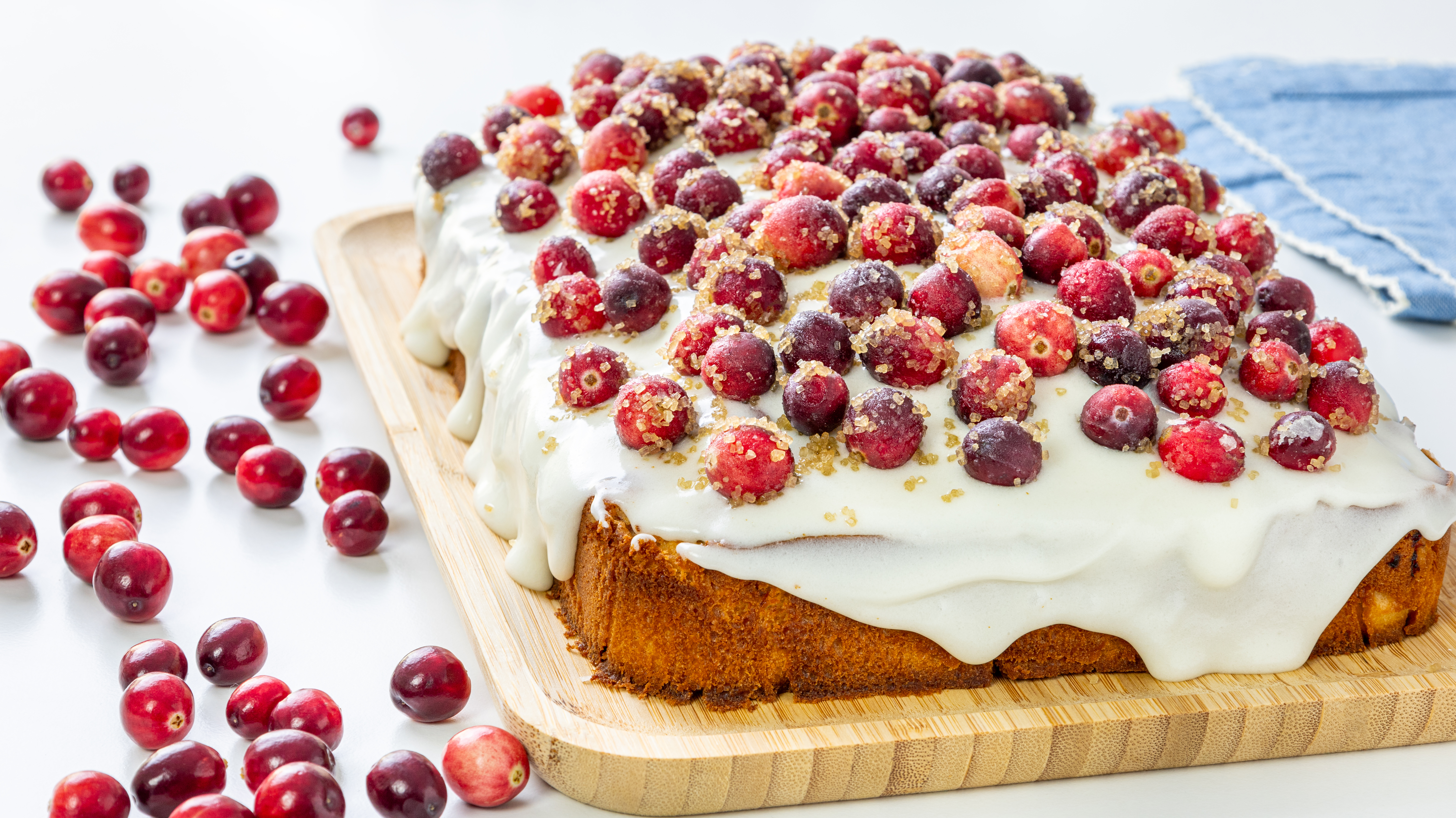 Cranberry Season Cake