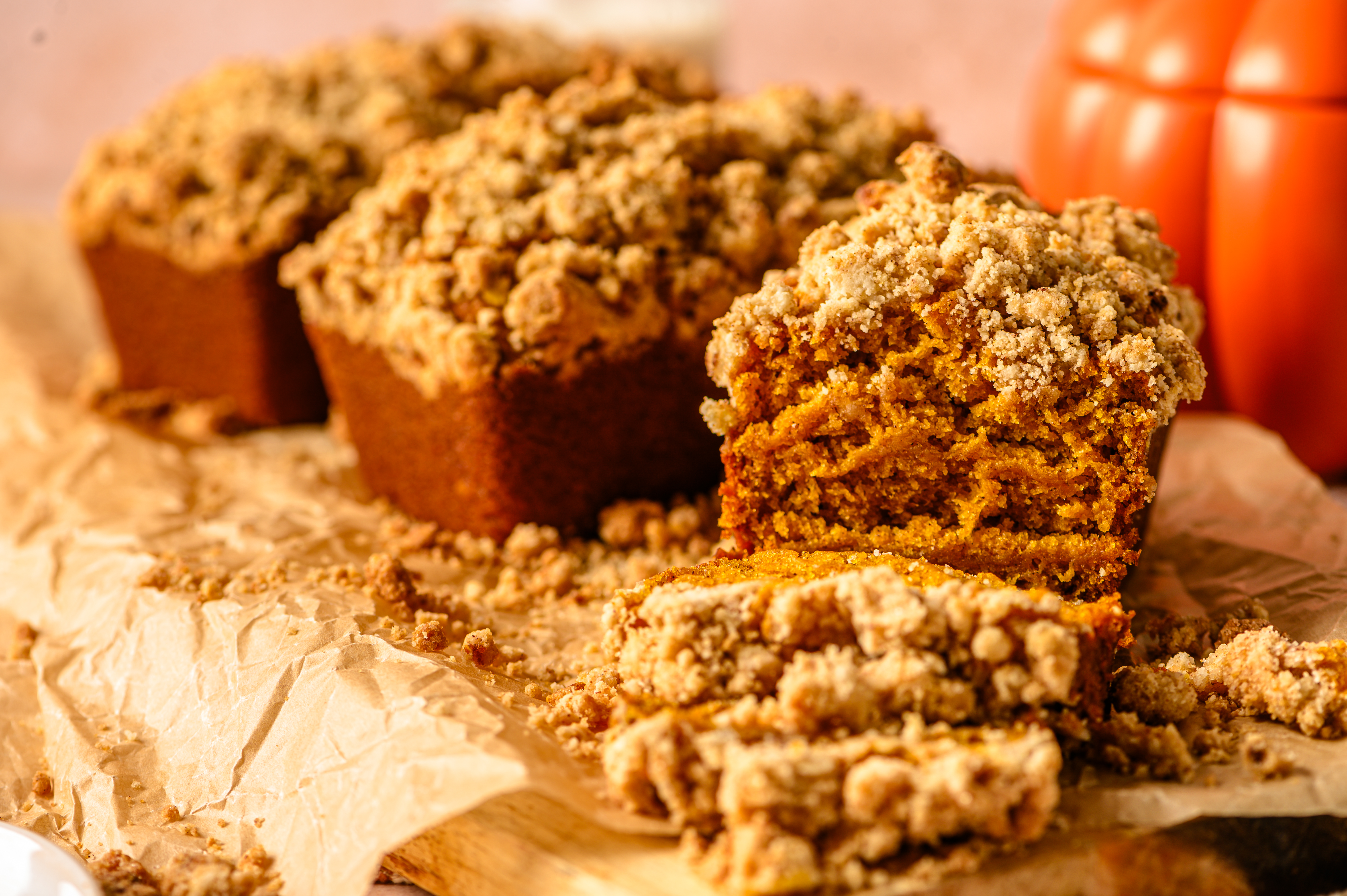 Pumpkin Crumble Bread