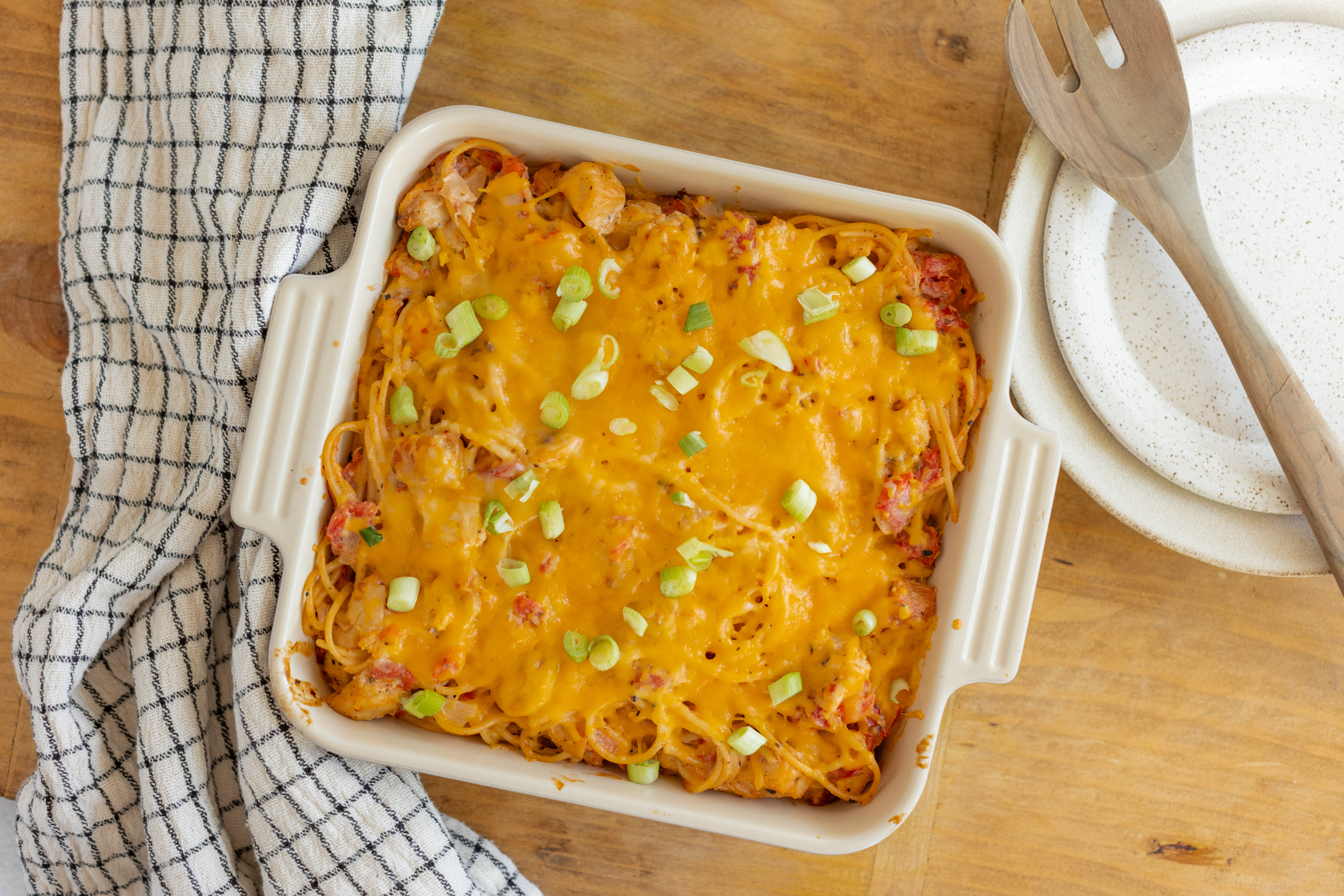 Switch-Up Spaghetti Bake