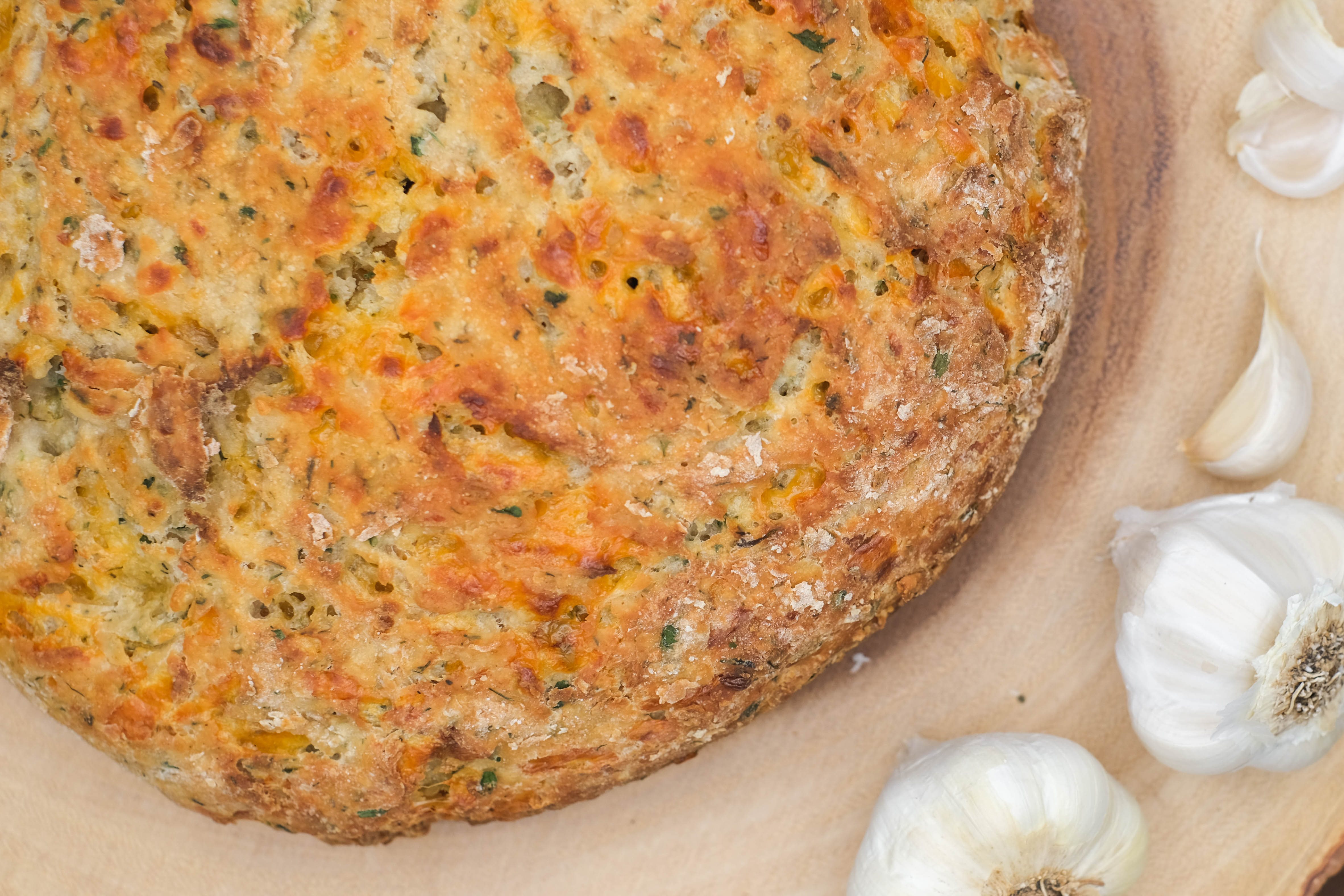 Garlic Soda Bread