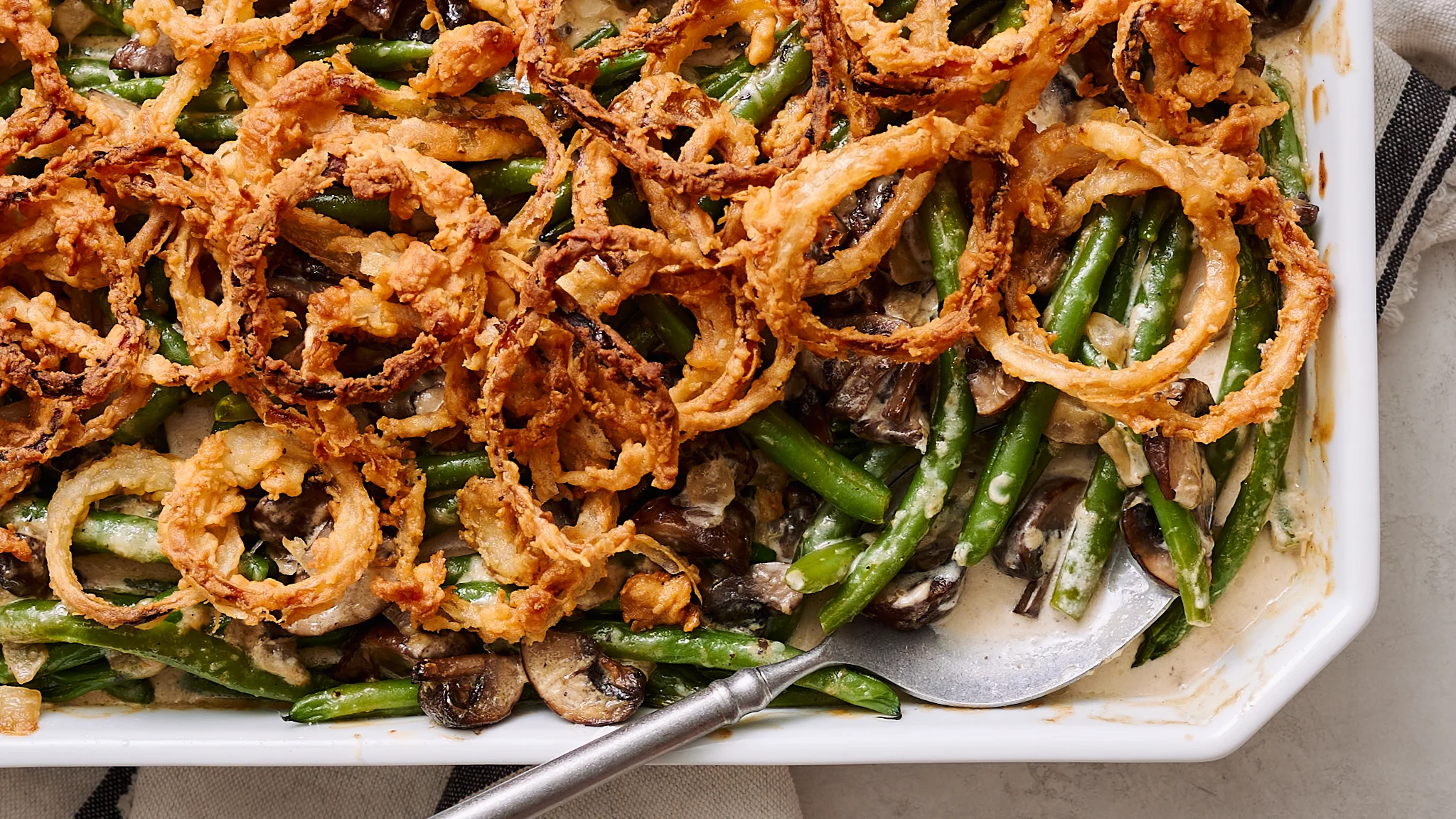Fancy Green Bean Casserole