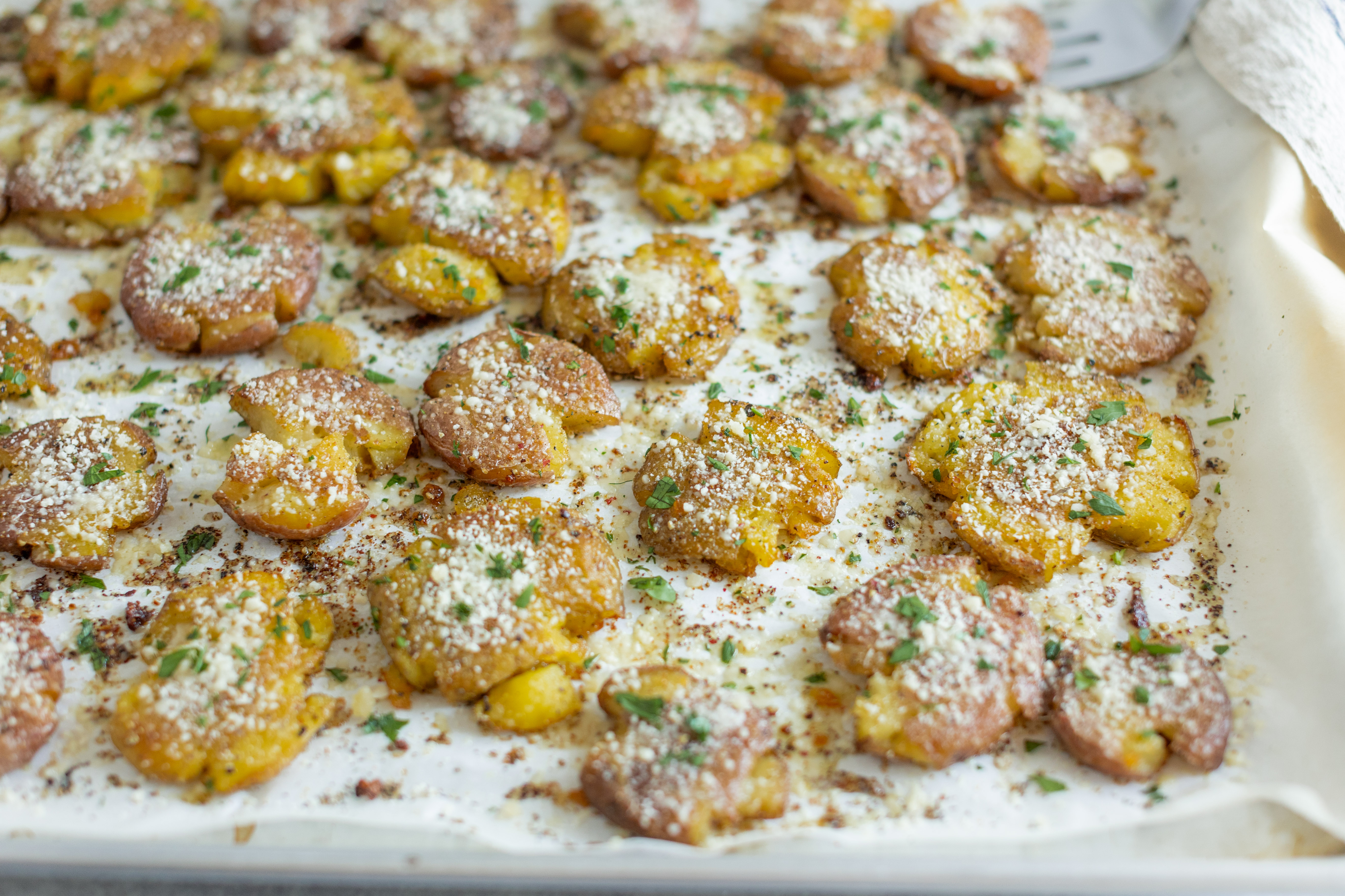 Killer Smashed Potatoes