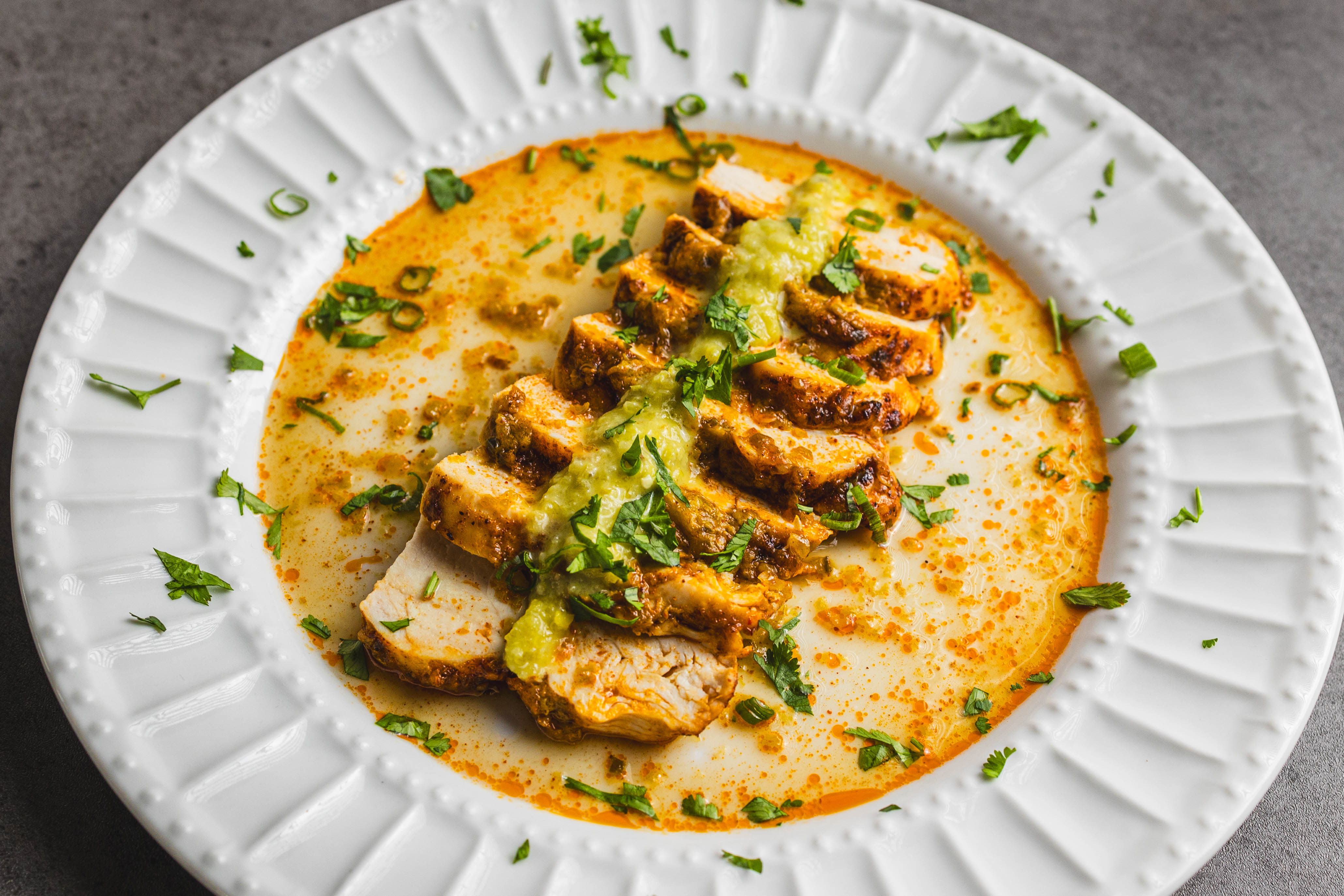 Baked Salsa Verde Chicken