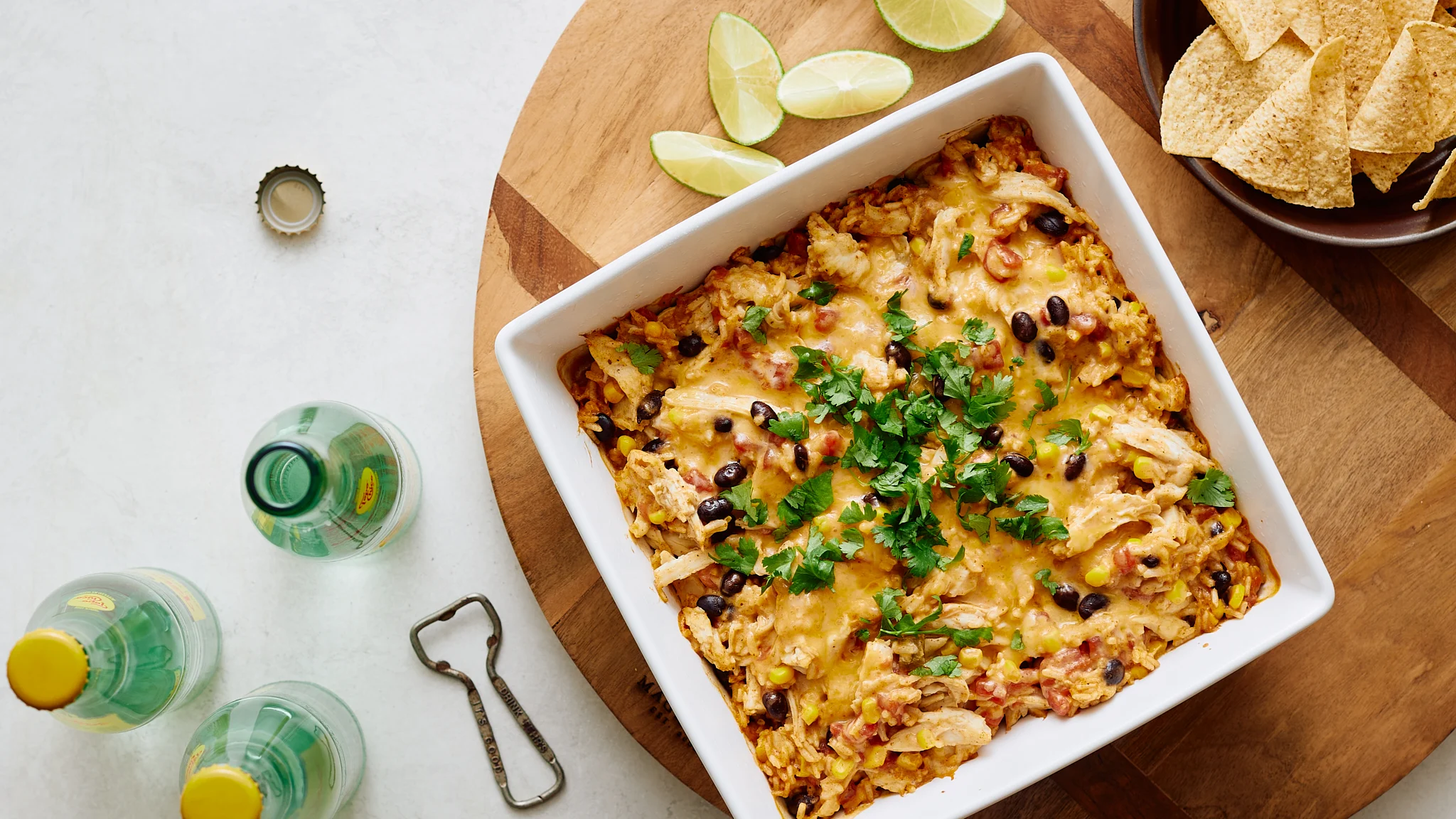 Fun Fiesta Chicken Casserole