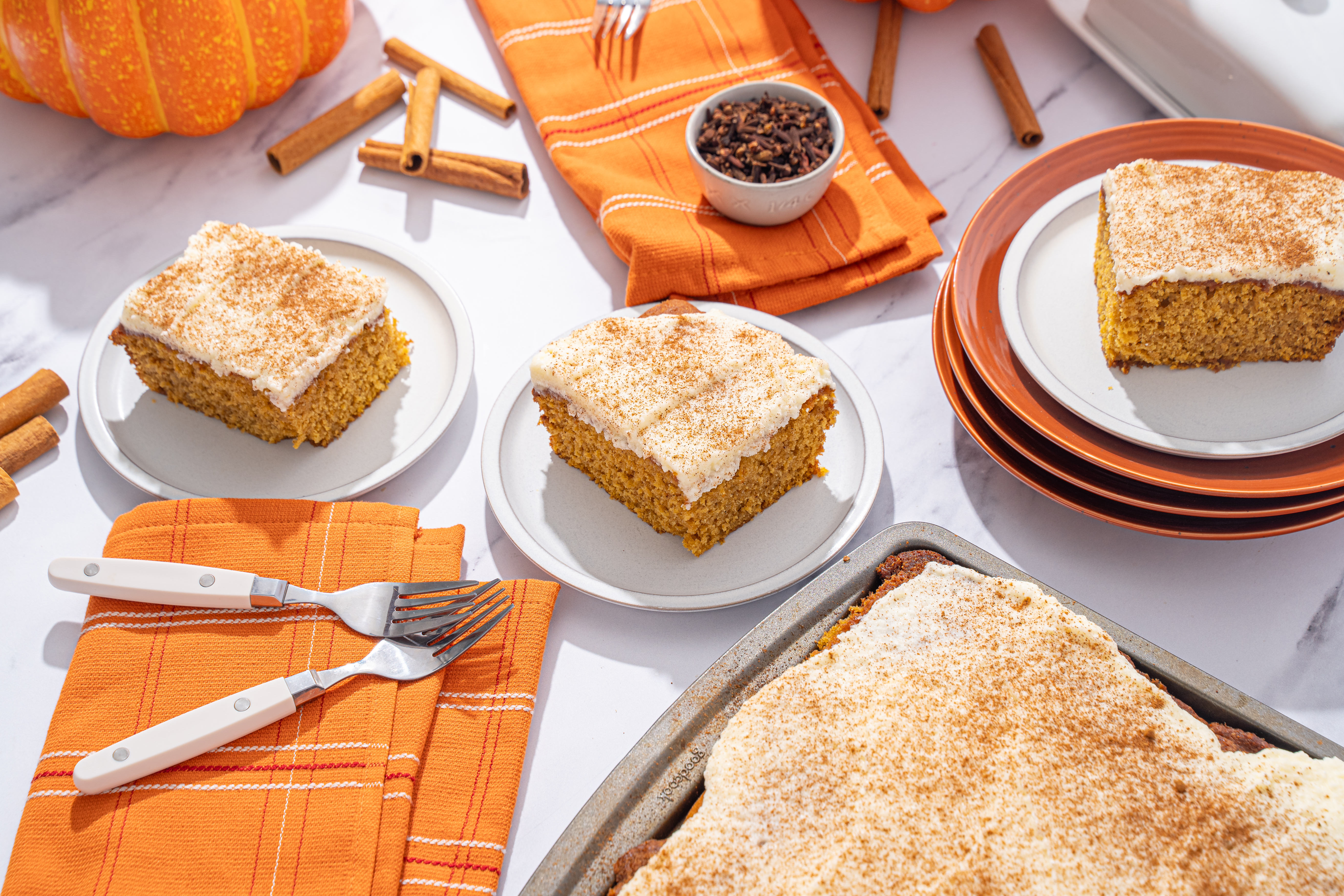 Thanksgiving Texas Sheet Cake