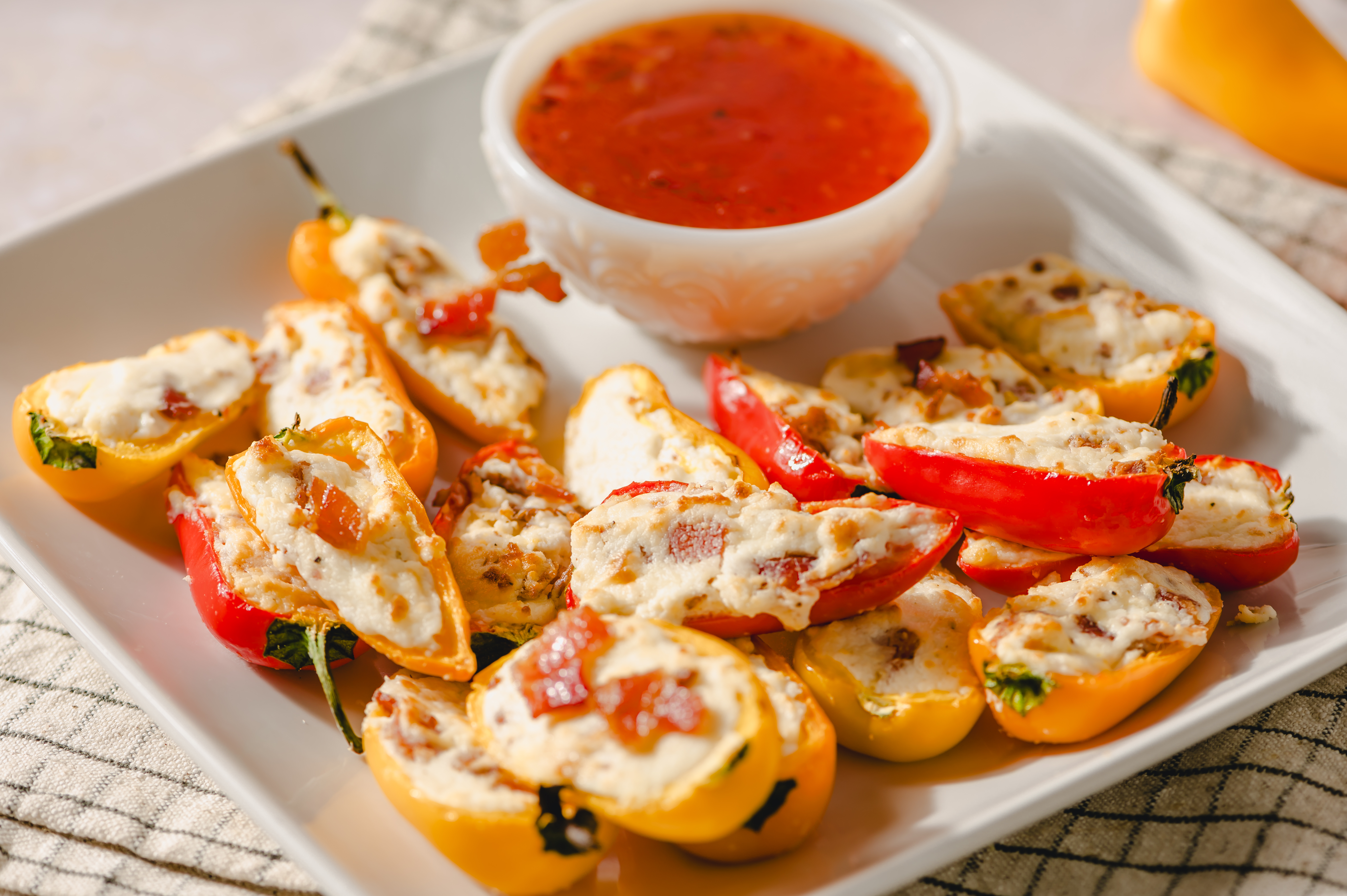 Sweet & Salty Pepper Poppers