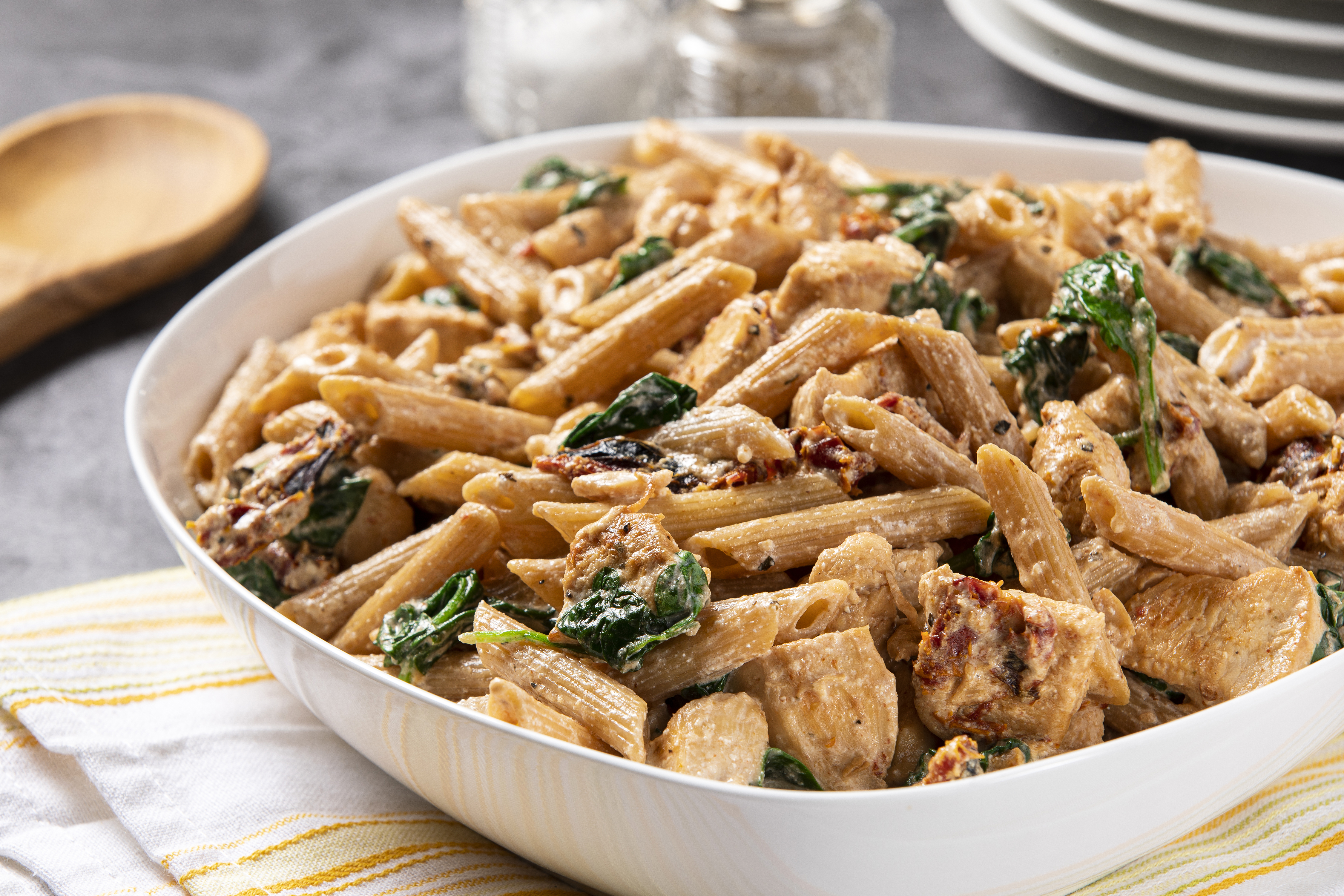 Pasta Ayam Tuscan yang Lebih Sehat