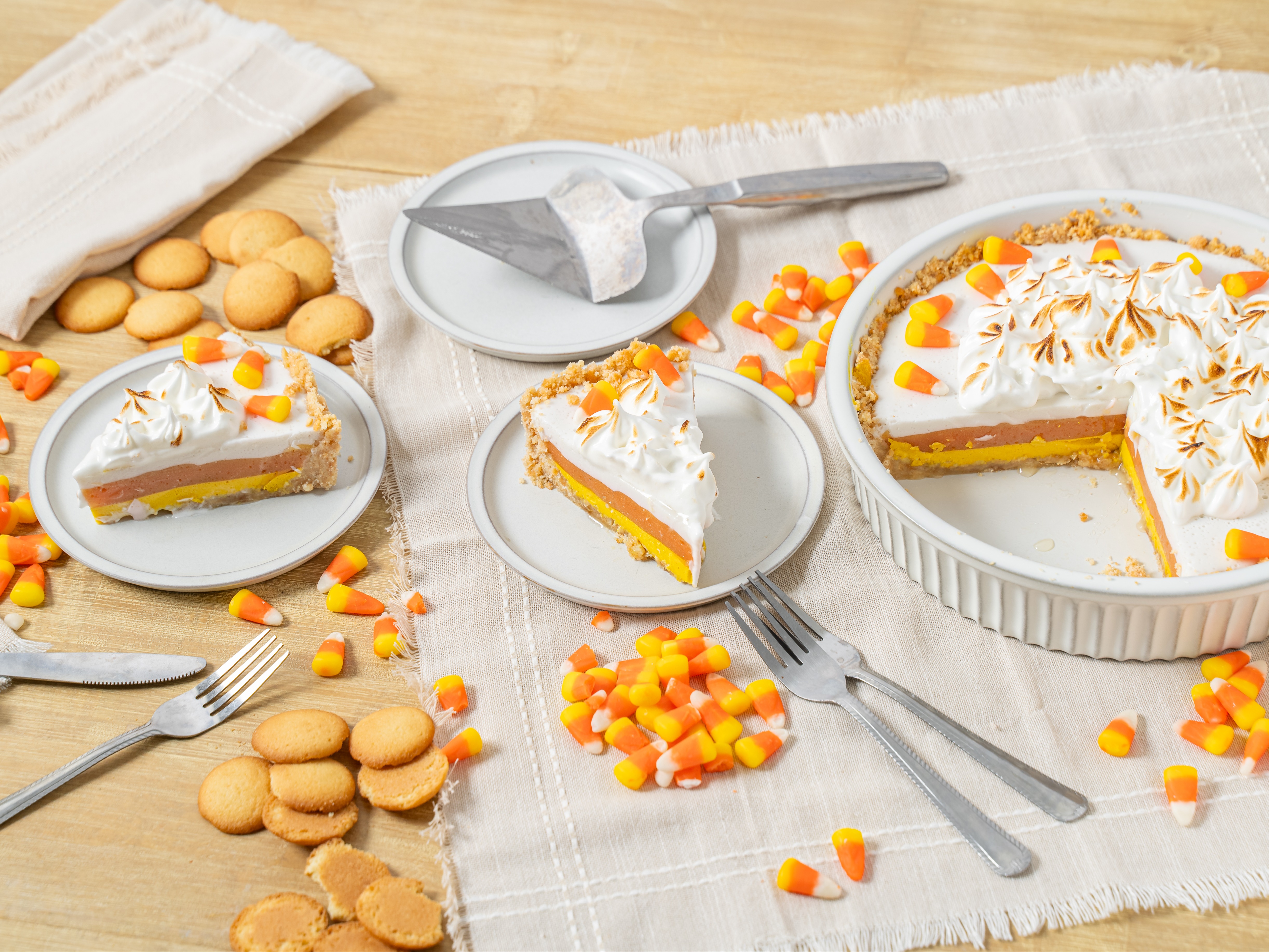 Candy Corn Pie