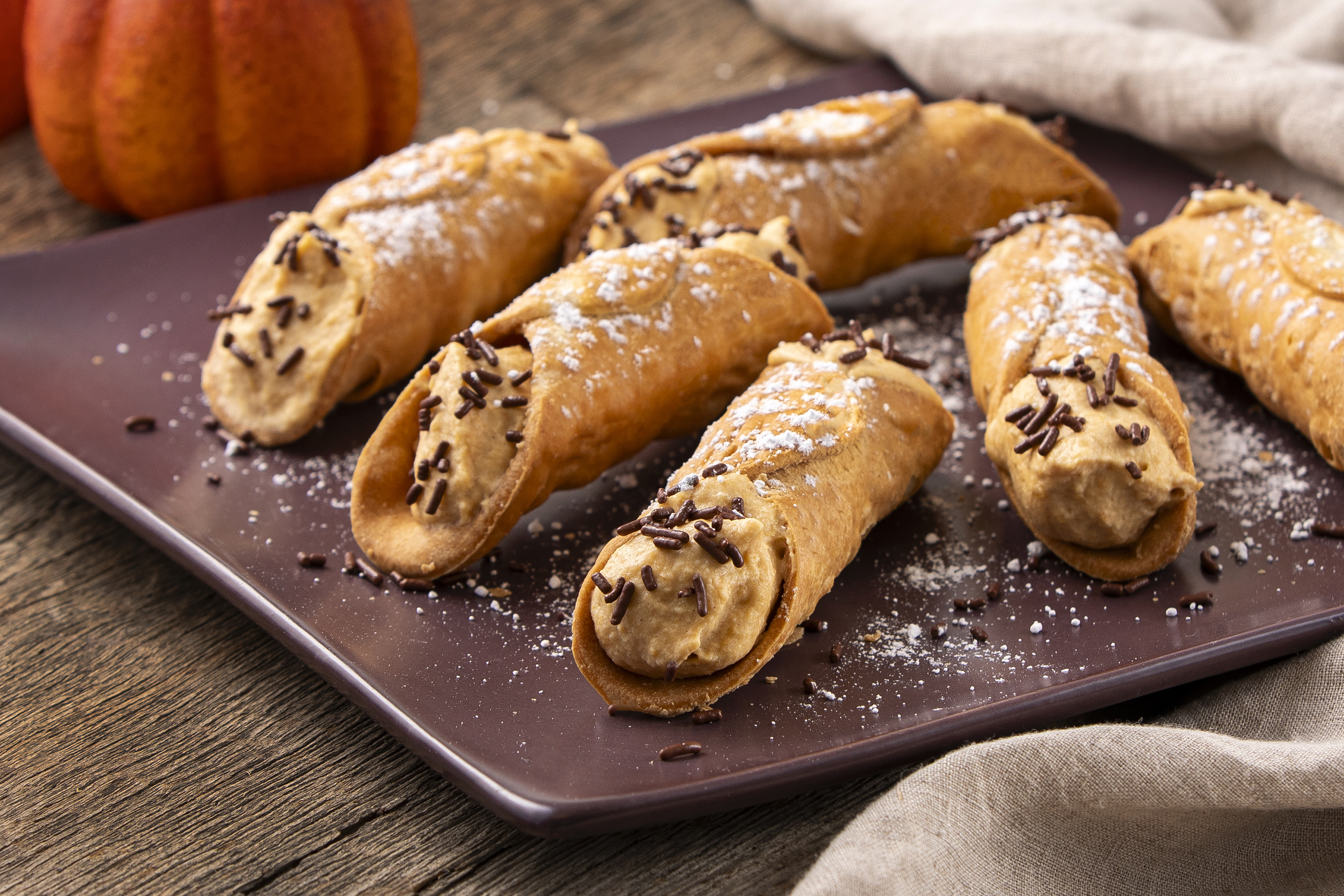 Holy Pumpkin Cannoli