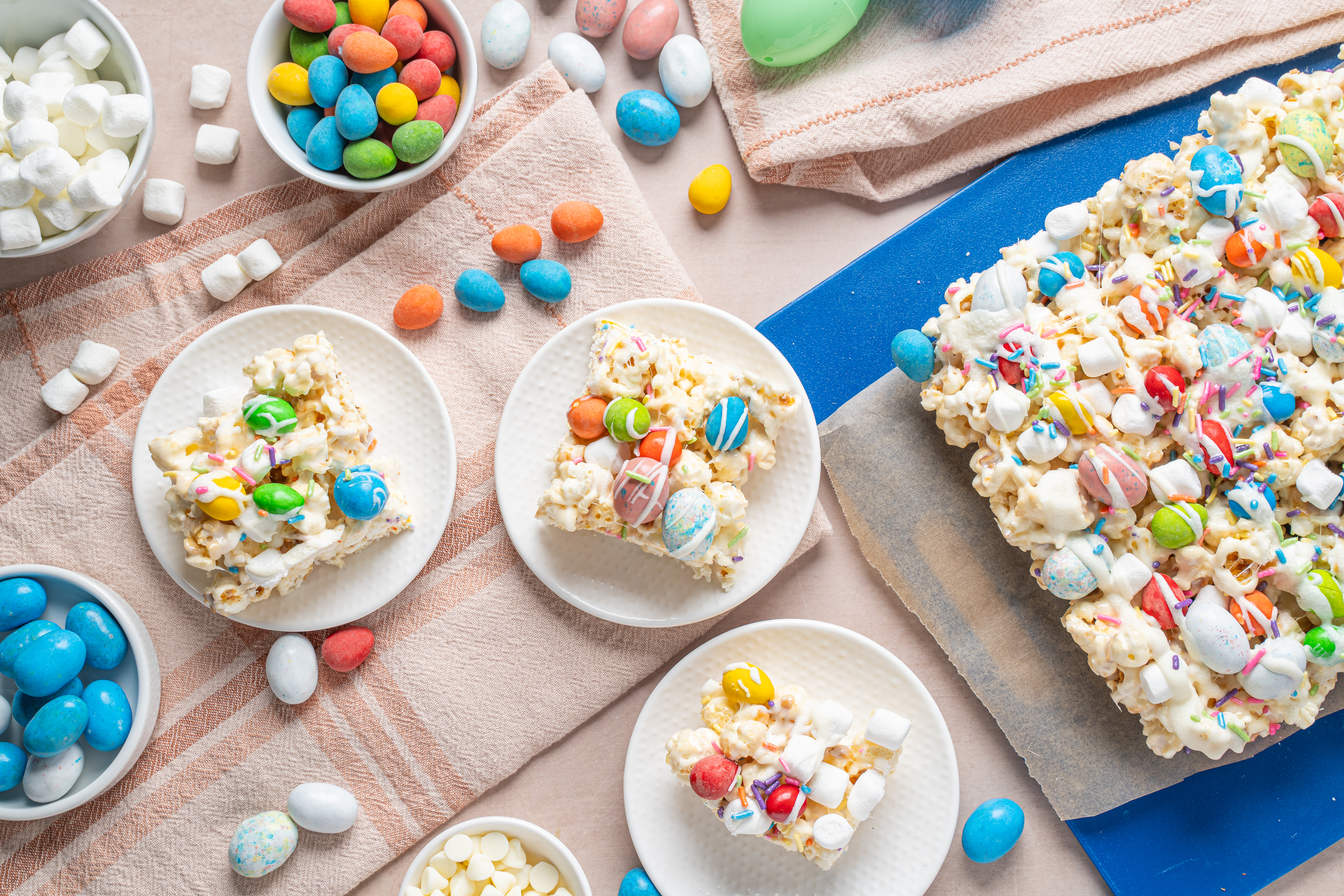 Spring Popcorn Bars