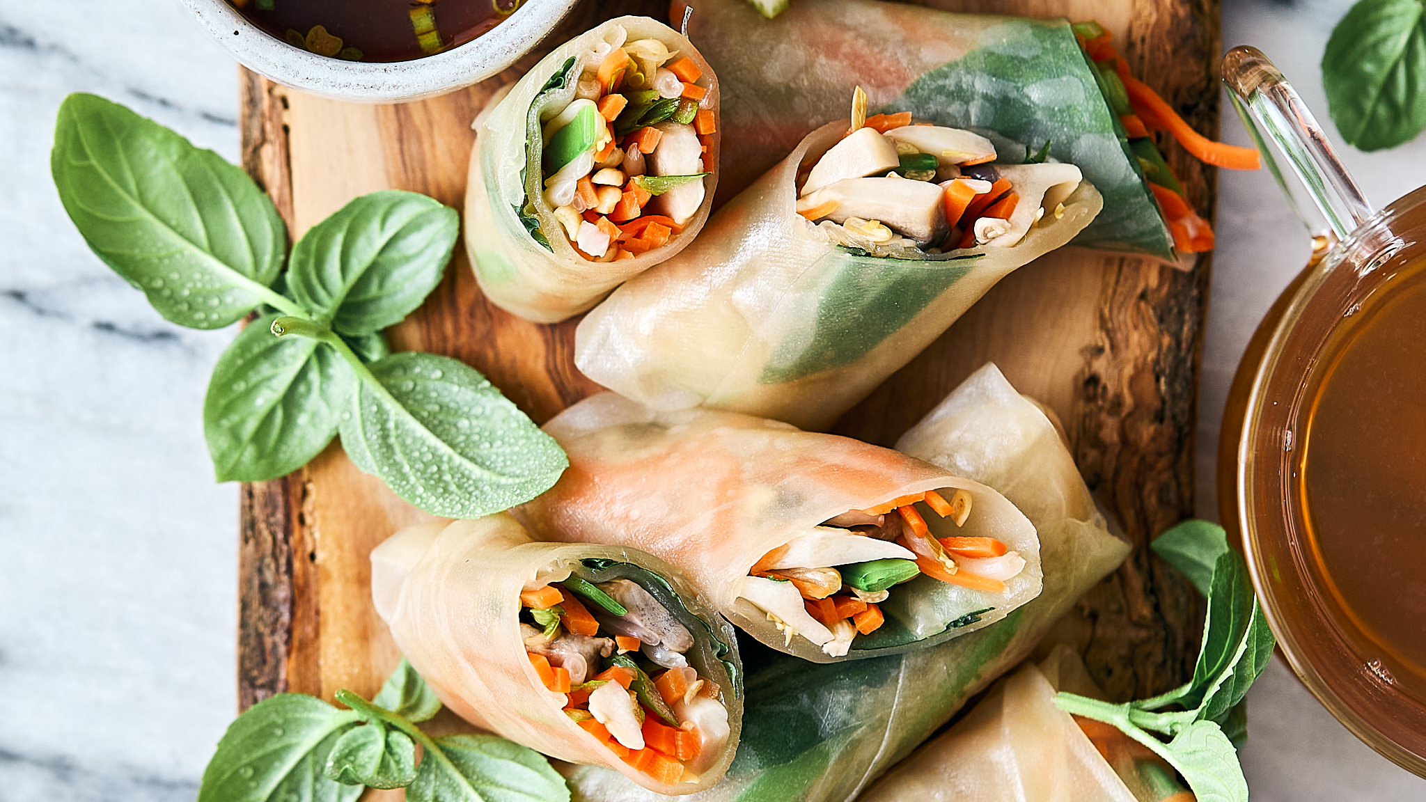 Vietnamese Tea Rolls