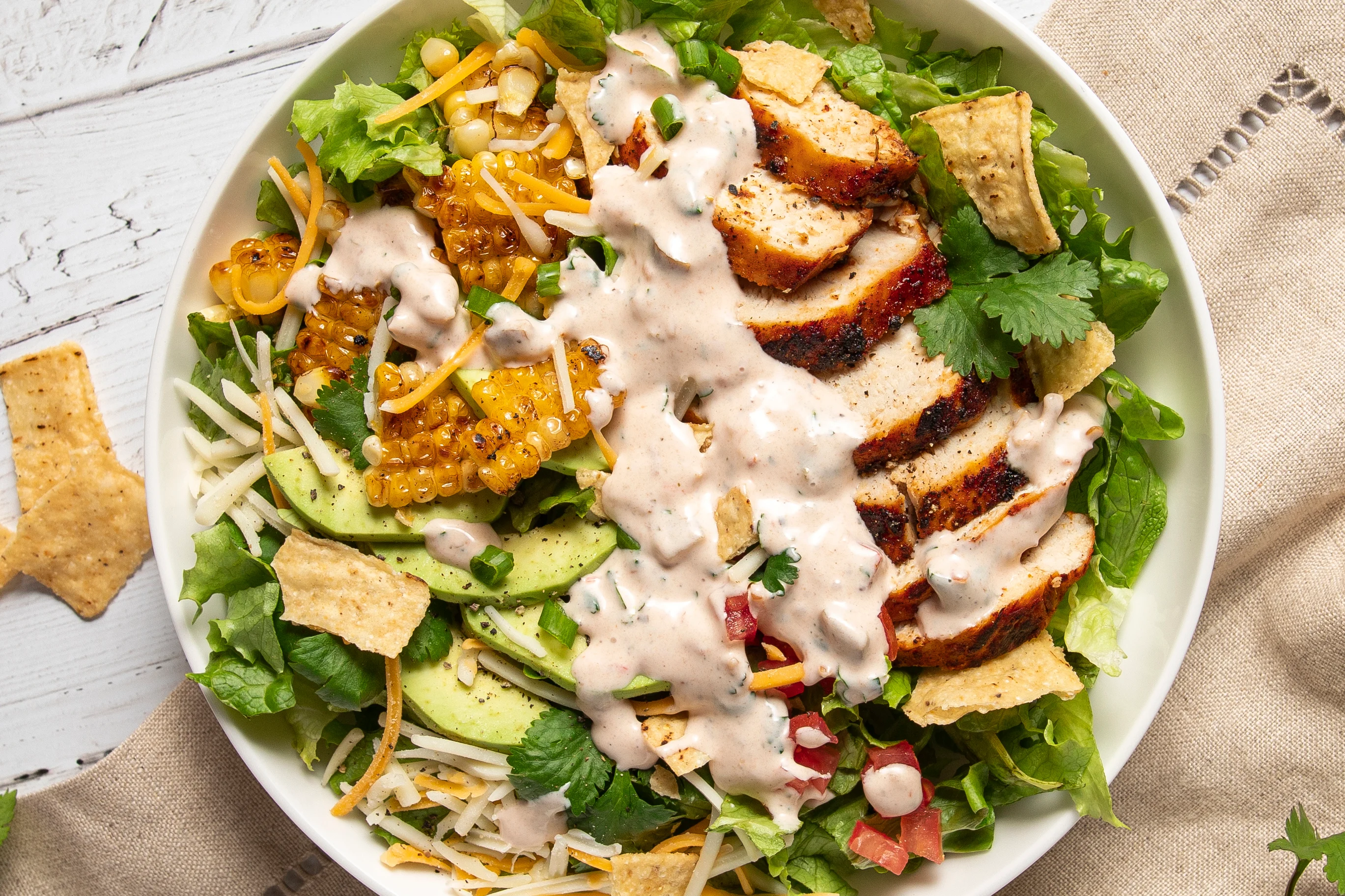Zesty Chicken Taco Salad