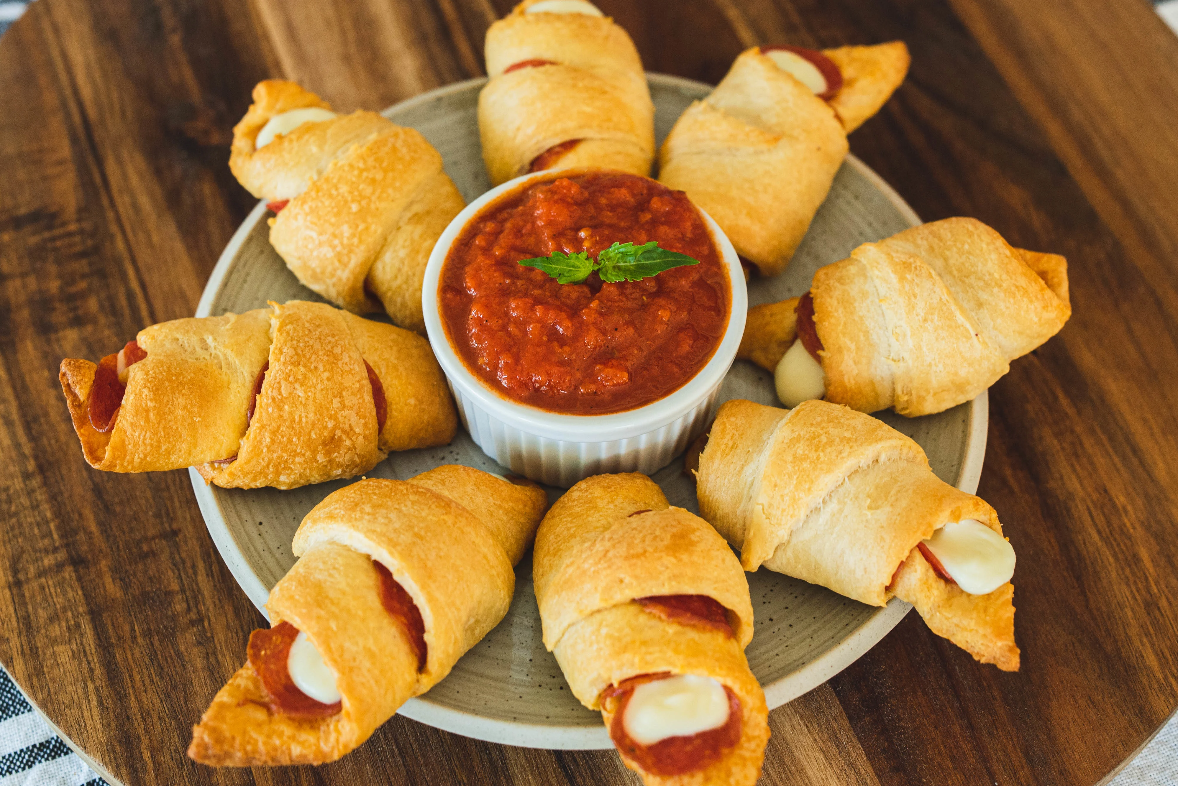 Crescent Pizza Bites