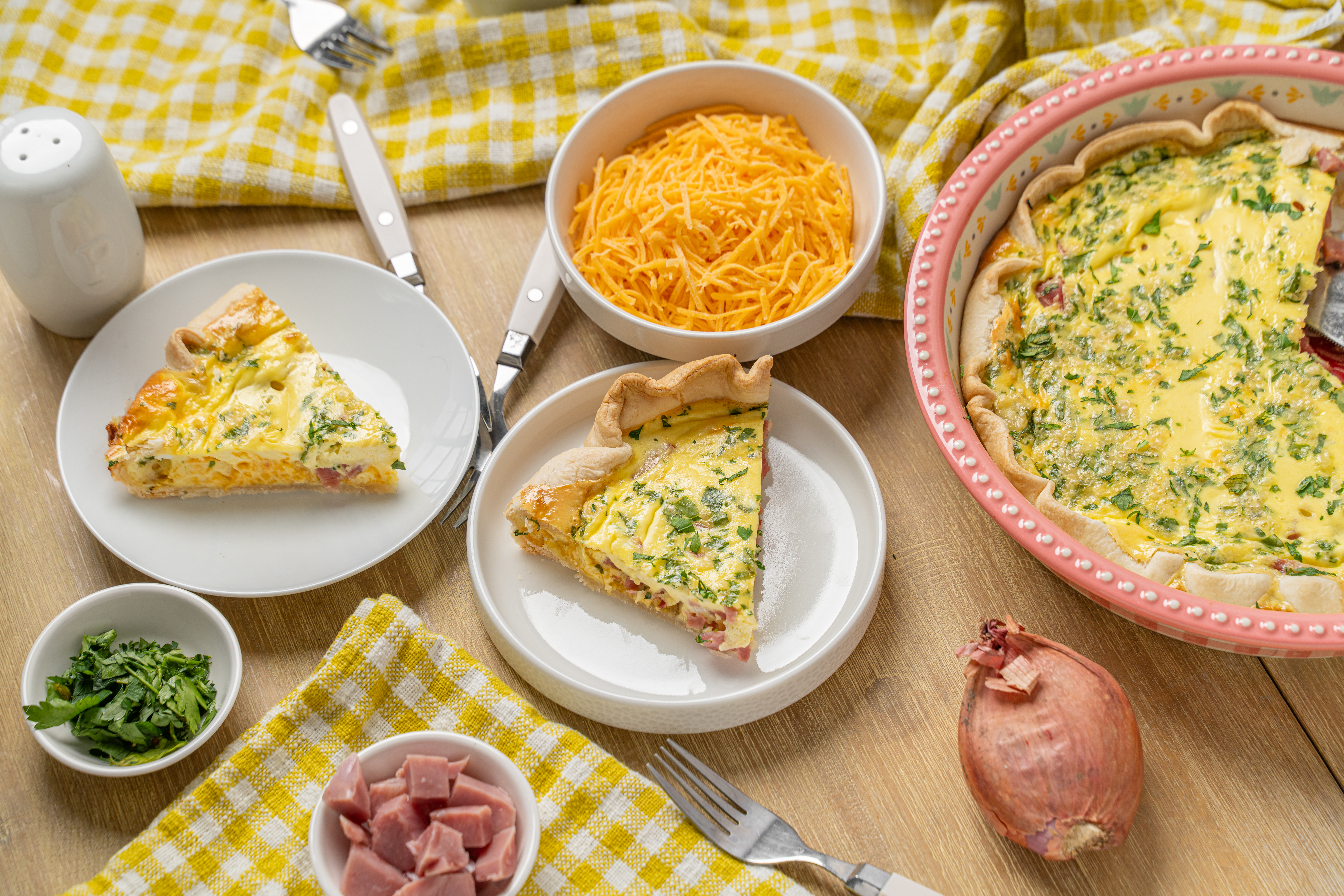 Ultimate Ham Quiche