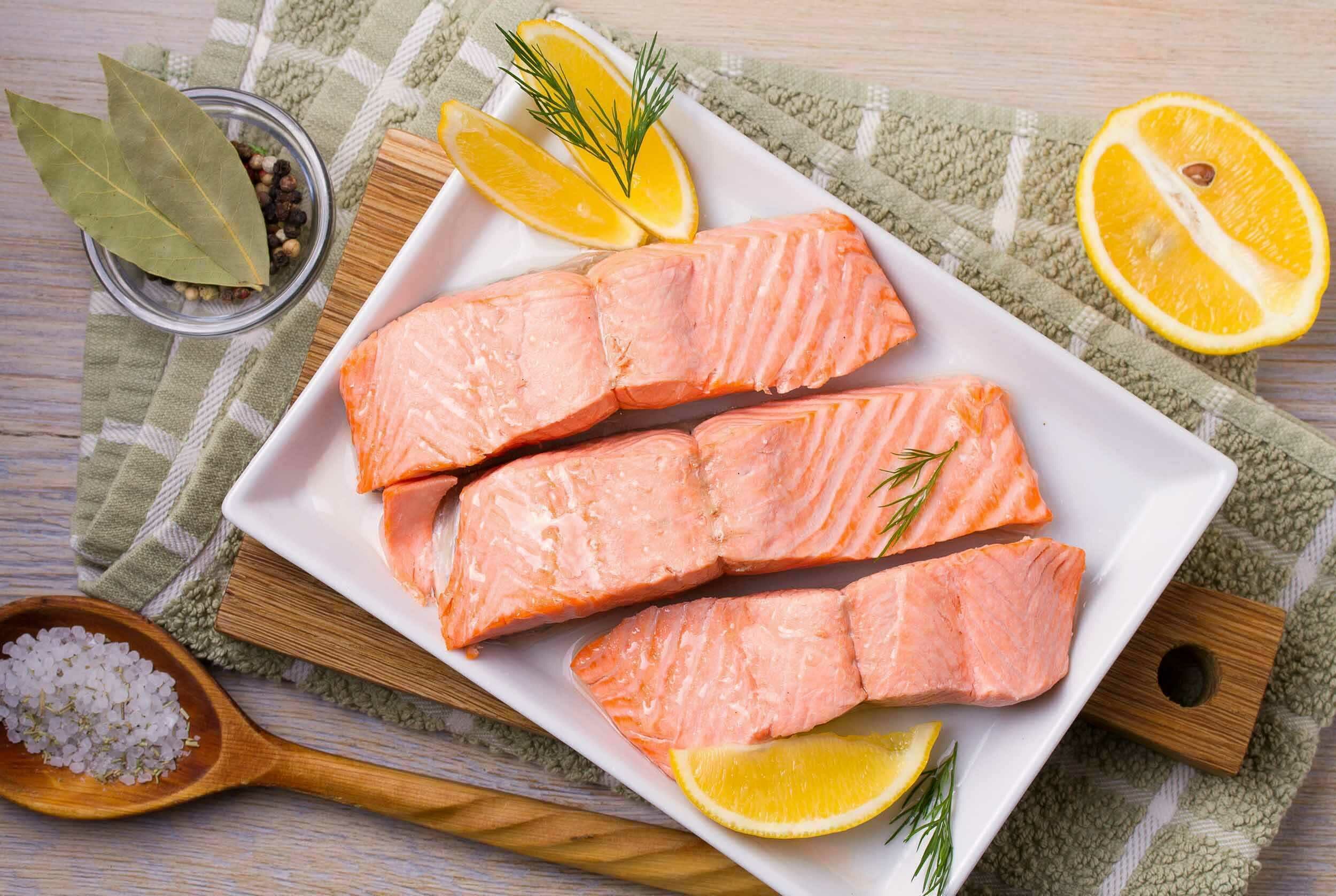 Jackie Kennedy's Favorite Poached Salmon