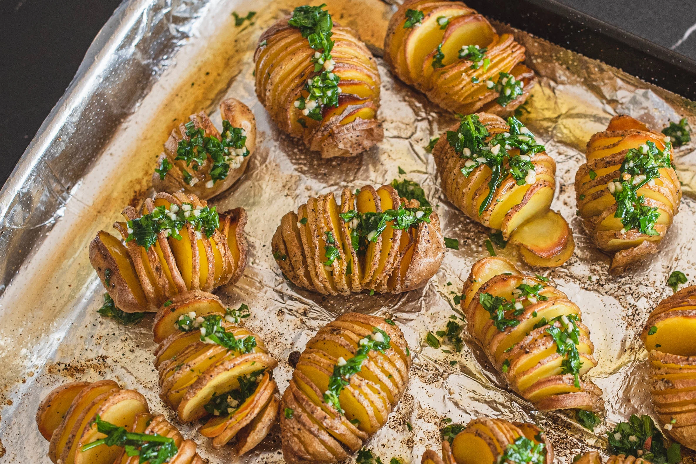 Mini Hasselbacks