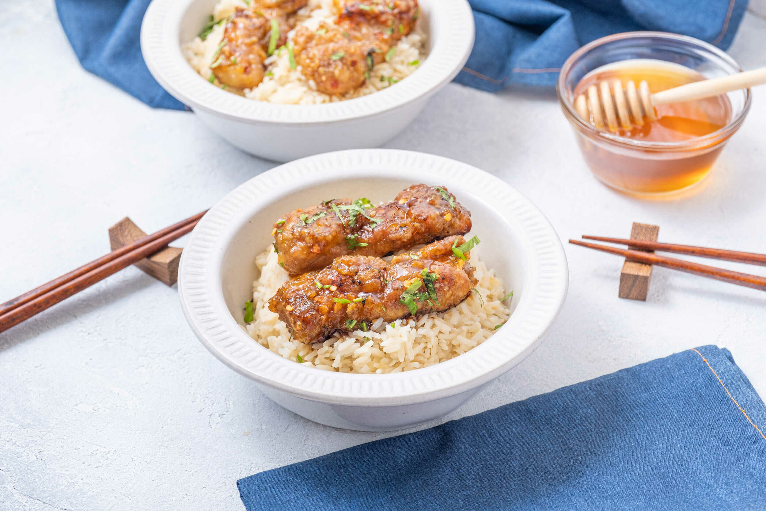 Sticky Honey Garlic Chicken