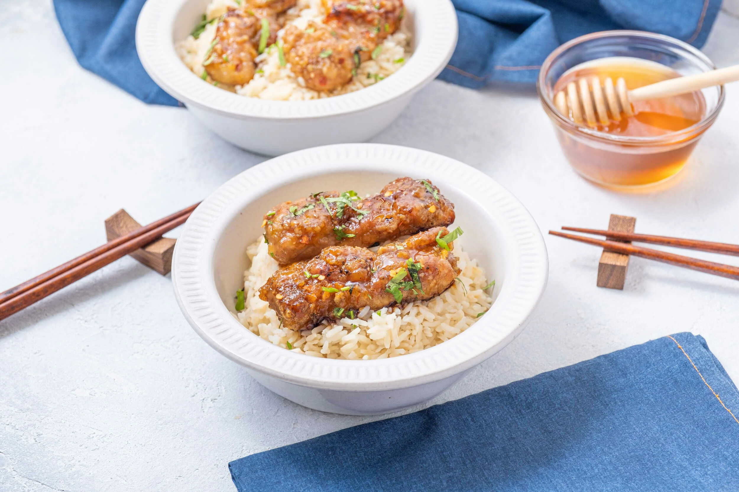 Sticky Honey Garlic Chicken