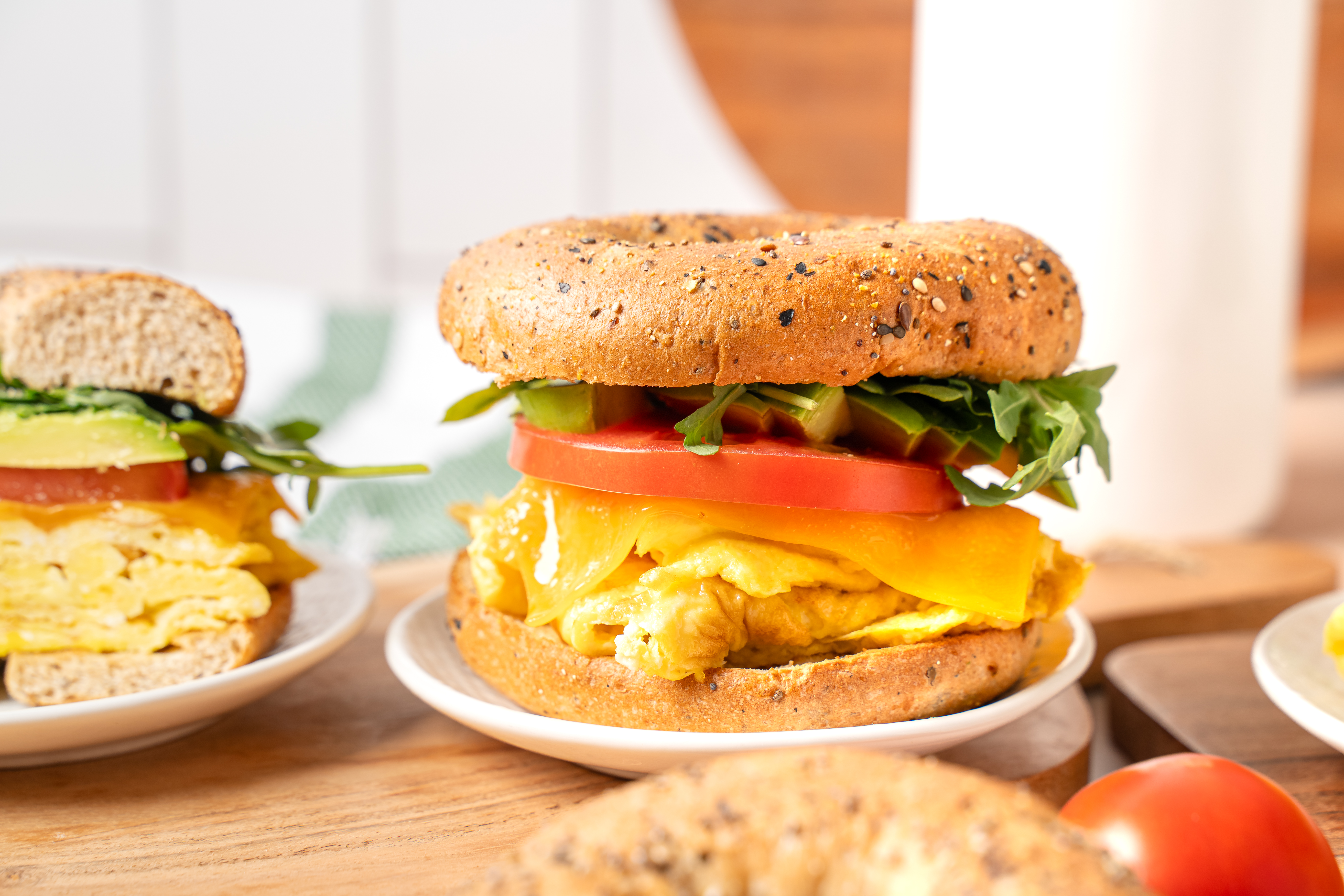 Sunny Day Breakfast Bagel