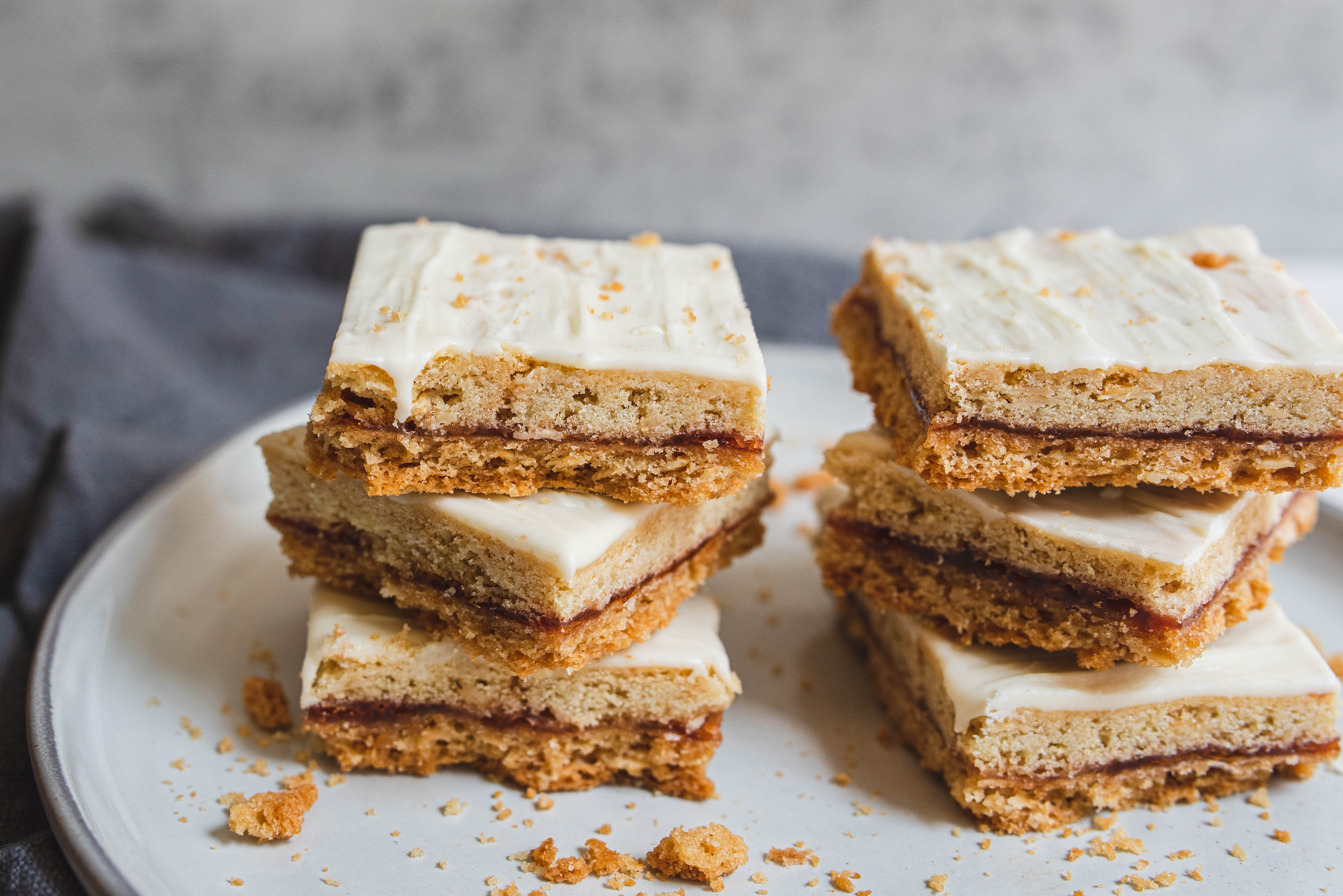 White Chocolate Raspberry Bars