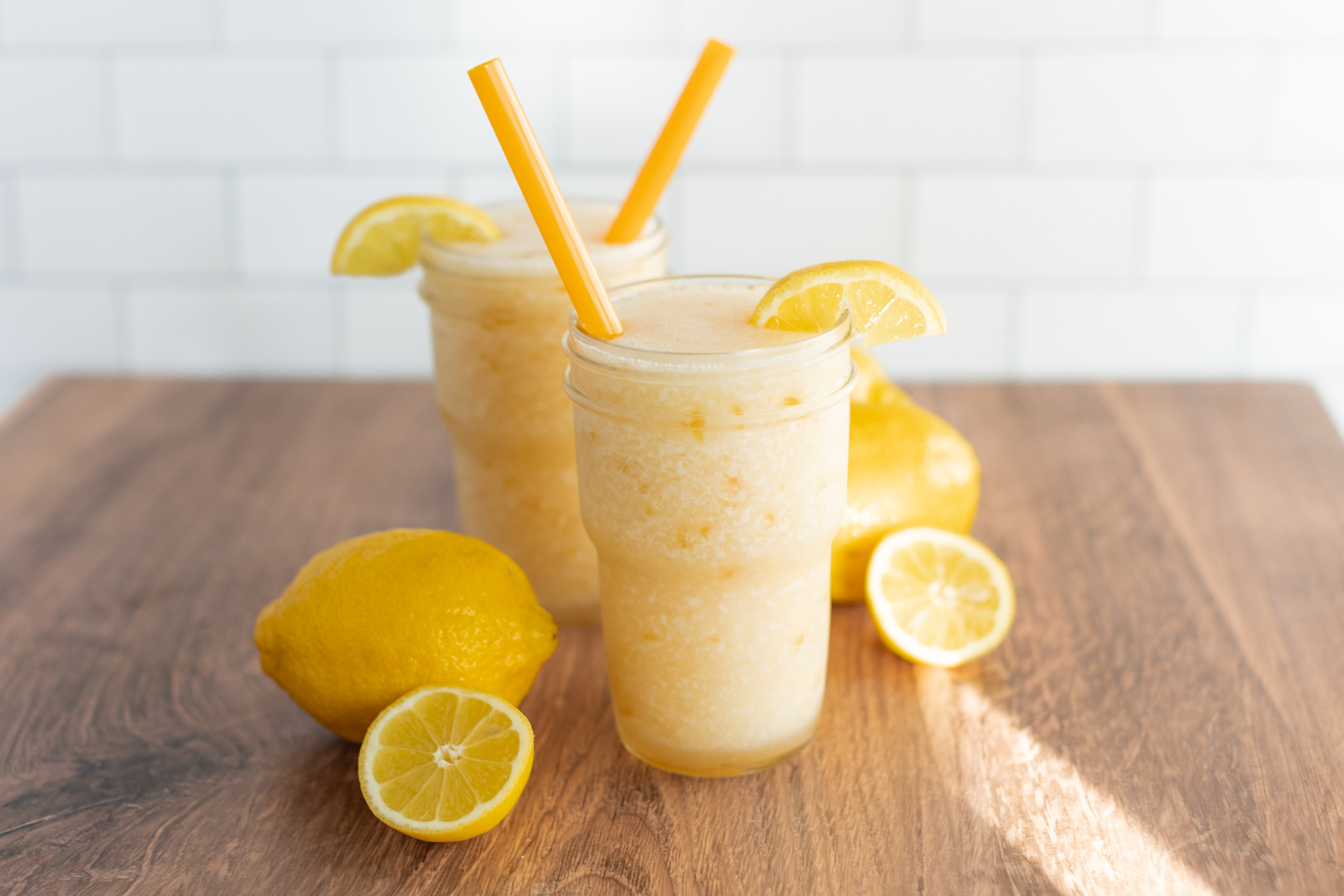 Boozy Lemonade Slushy