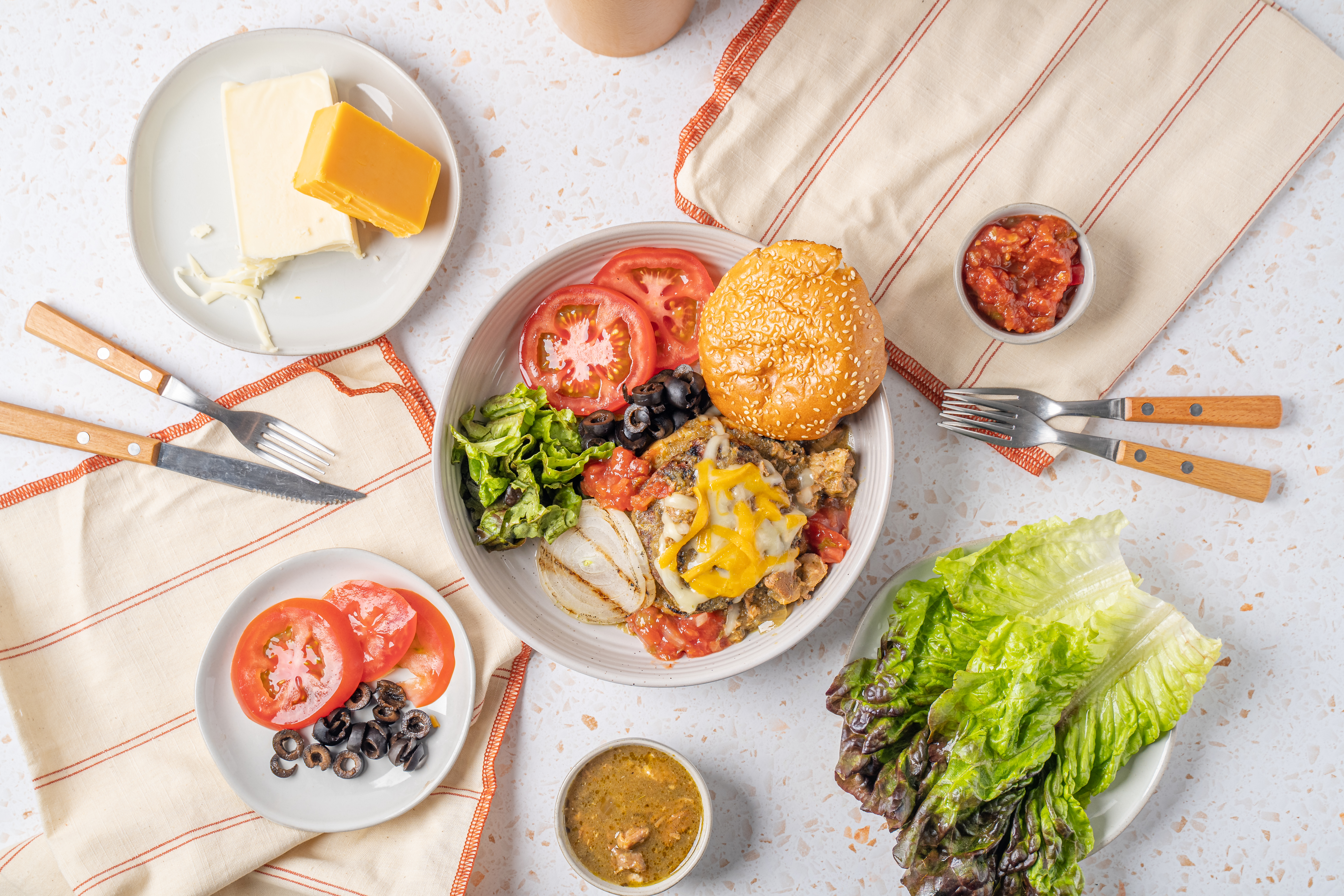 Pueblo's Sloppy Burger