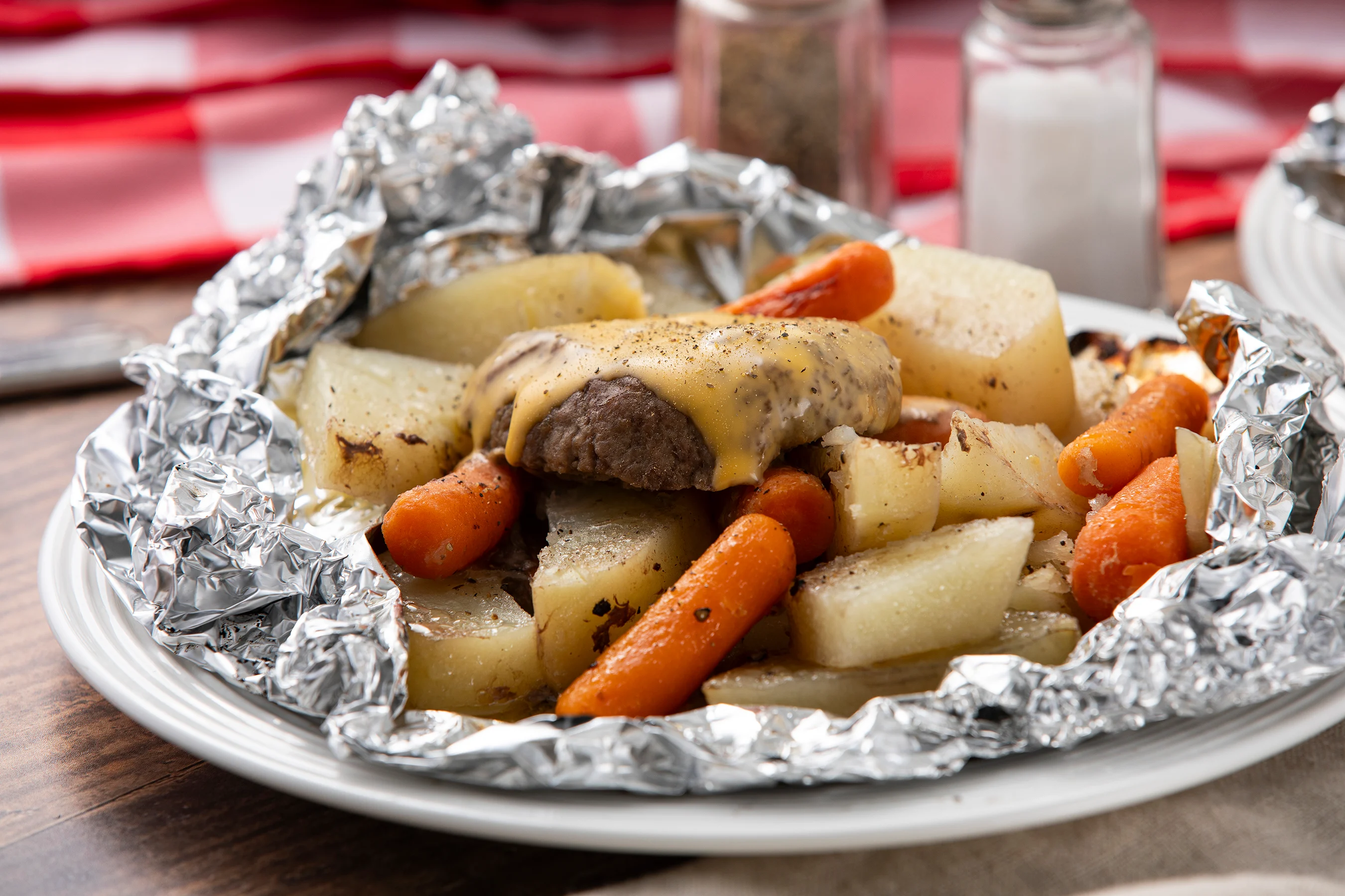 Lazy Cheeseburger Packets