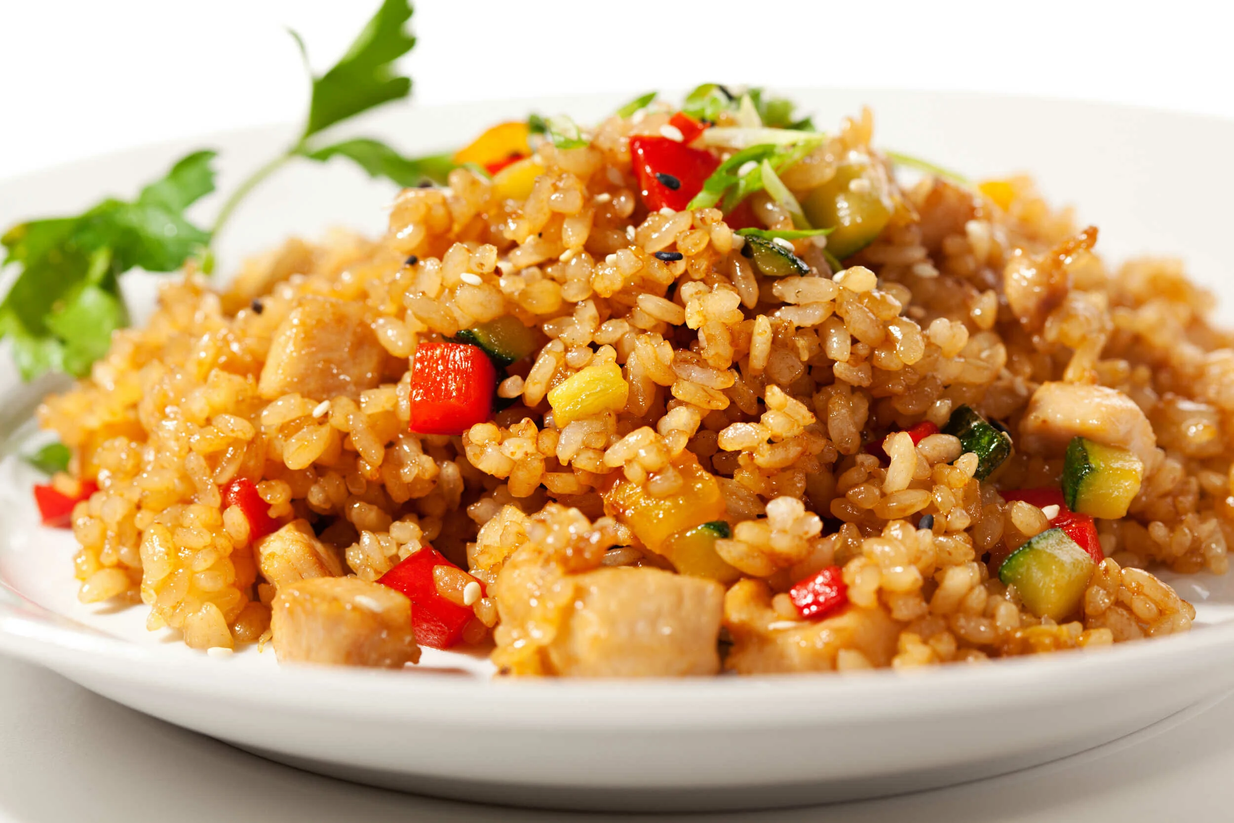 Chicken Fried Brown Rice