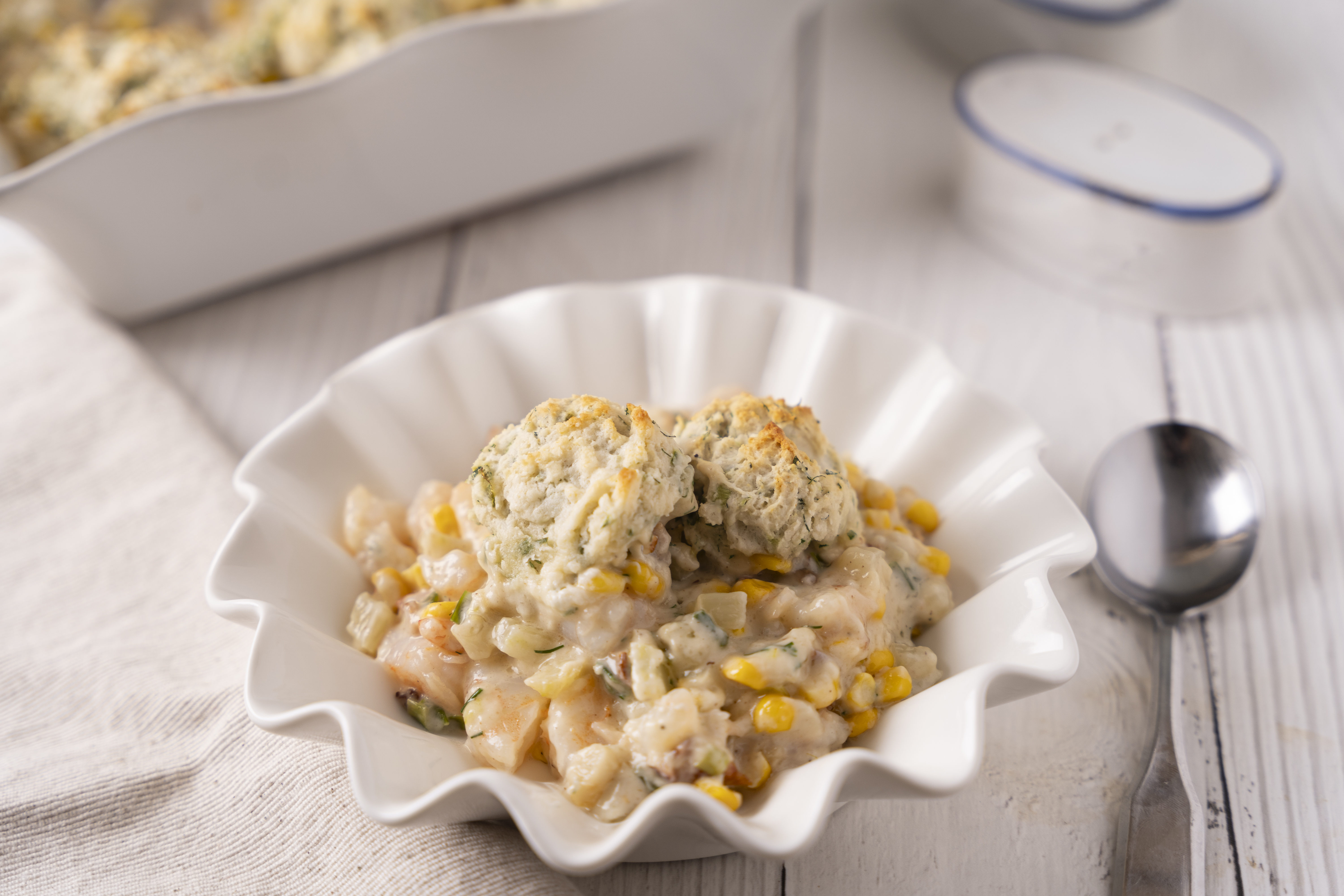 Chowder Biscuit Bake