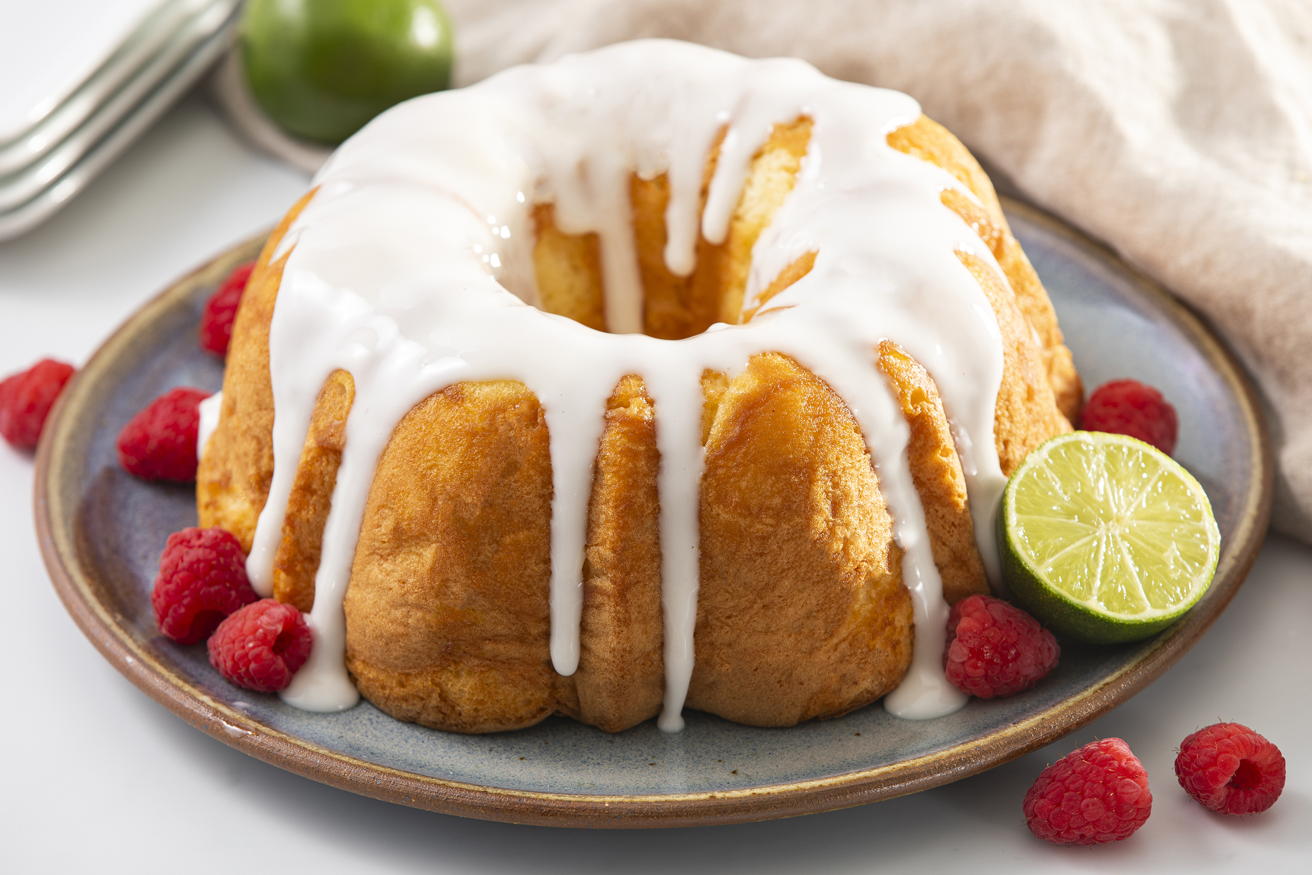 Raspberry Surprise Cake