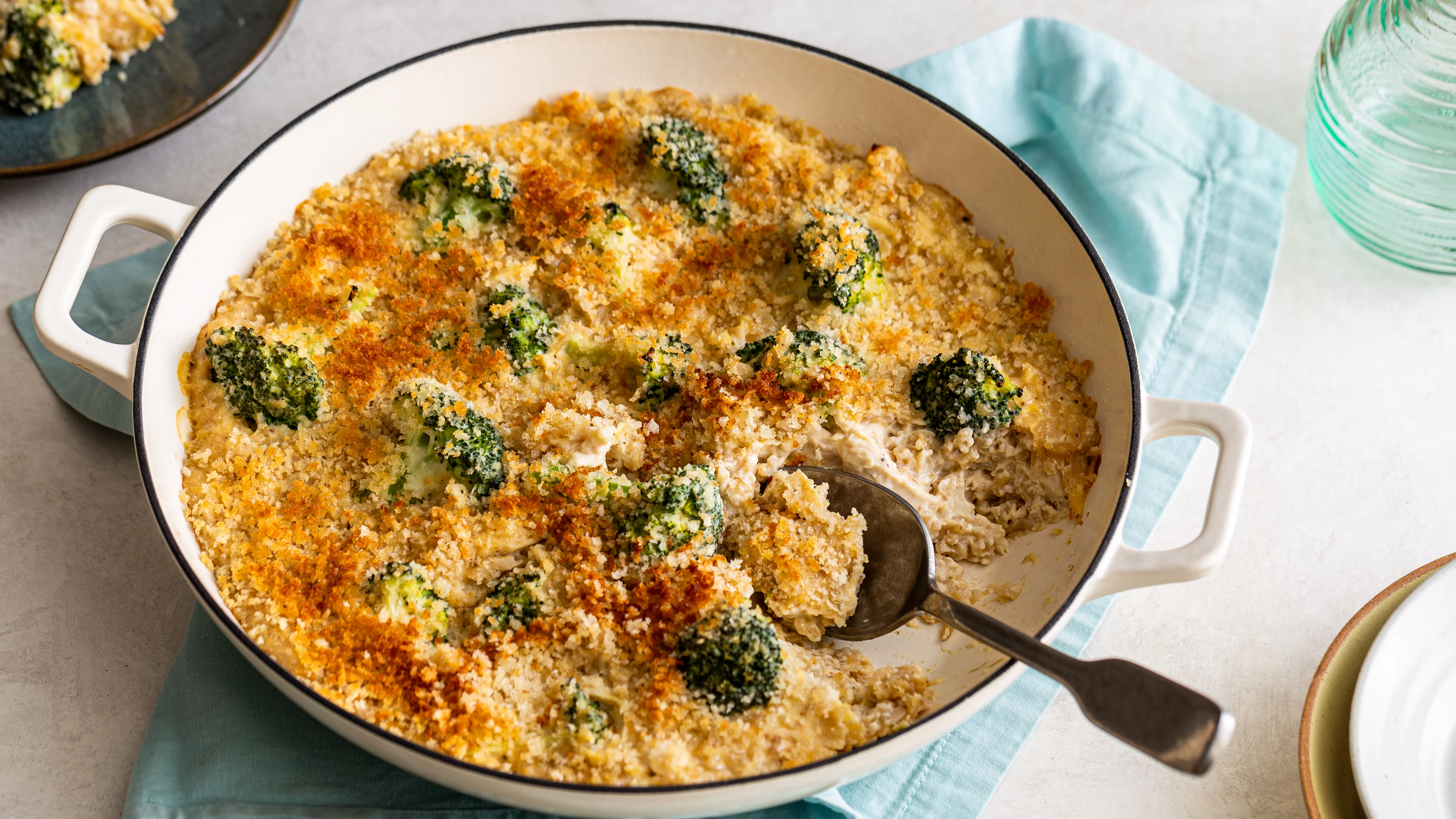 Light Chicken Broccoli Casserole